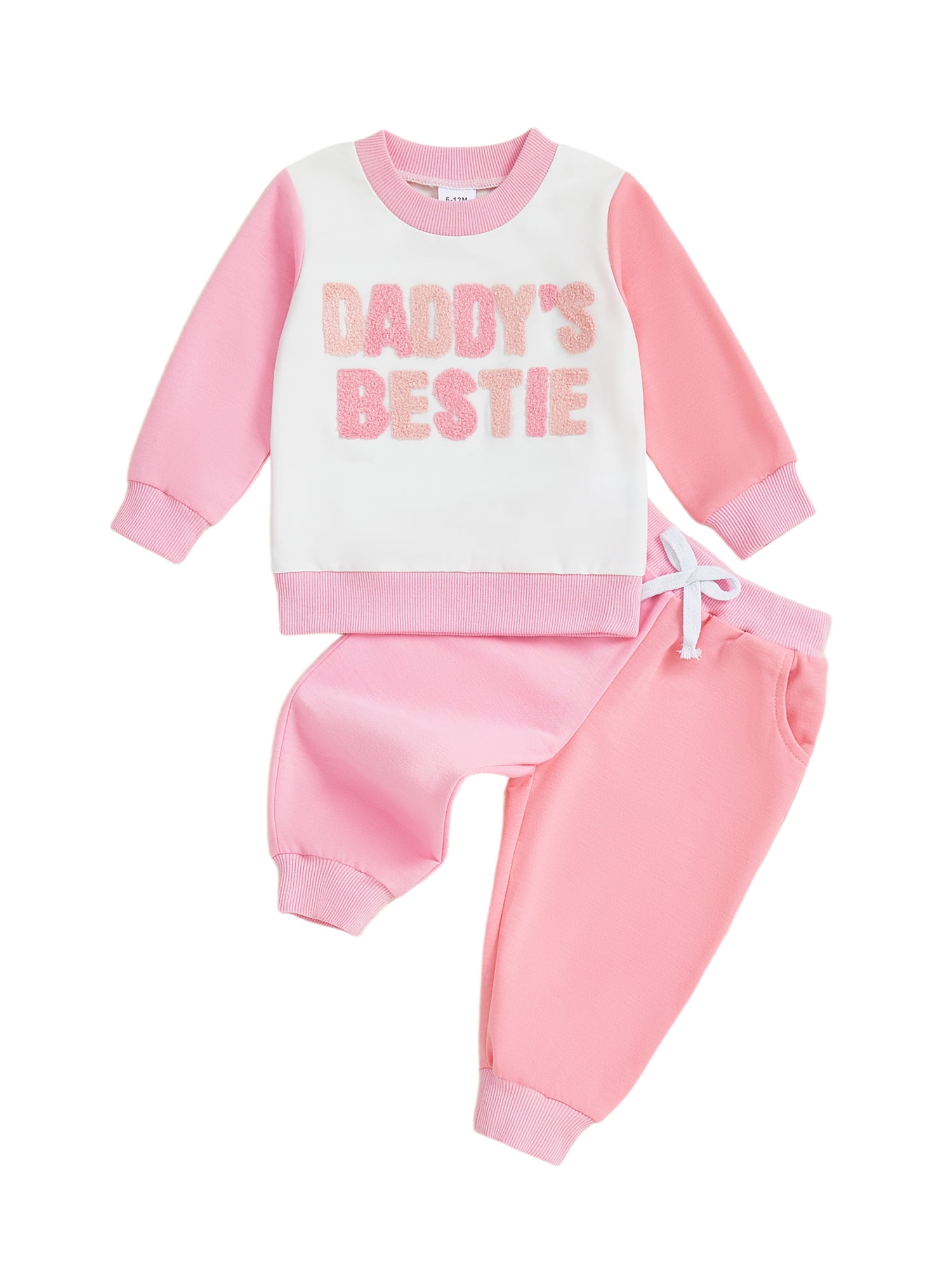 BemeyourBBs Toddler Baby Girls Fall Winter Outfit Daddy's Bestie ...