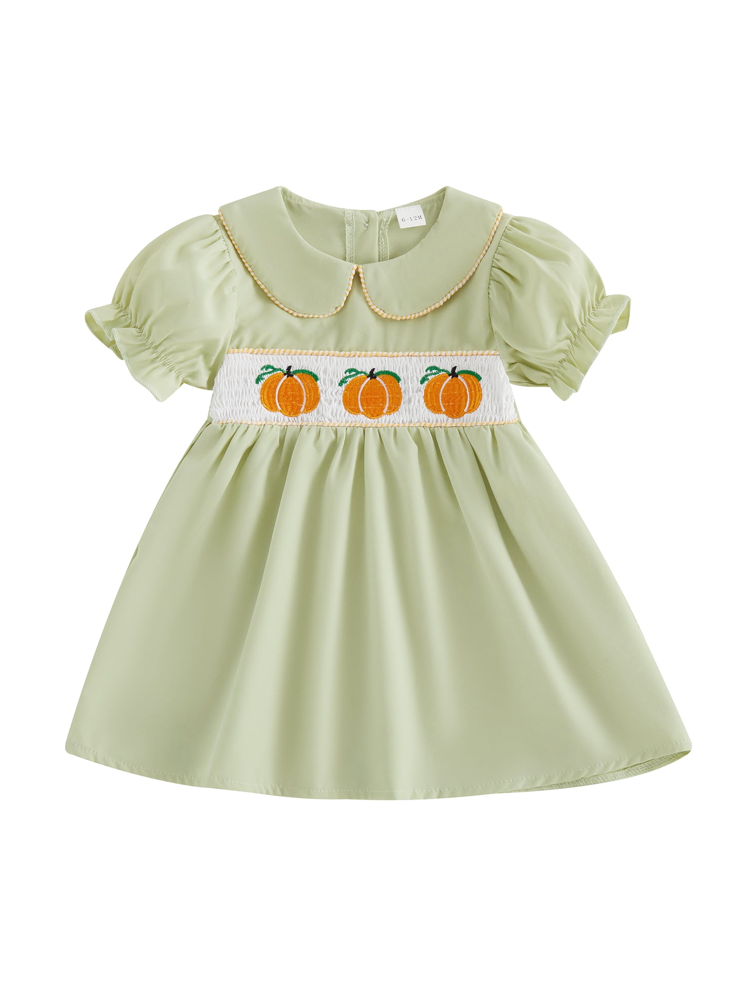 BemeyourBBs Toddler Baby Girls Halloween Thanksgiving Dress Infant Baby ...