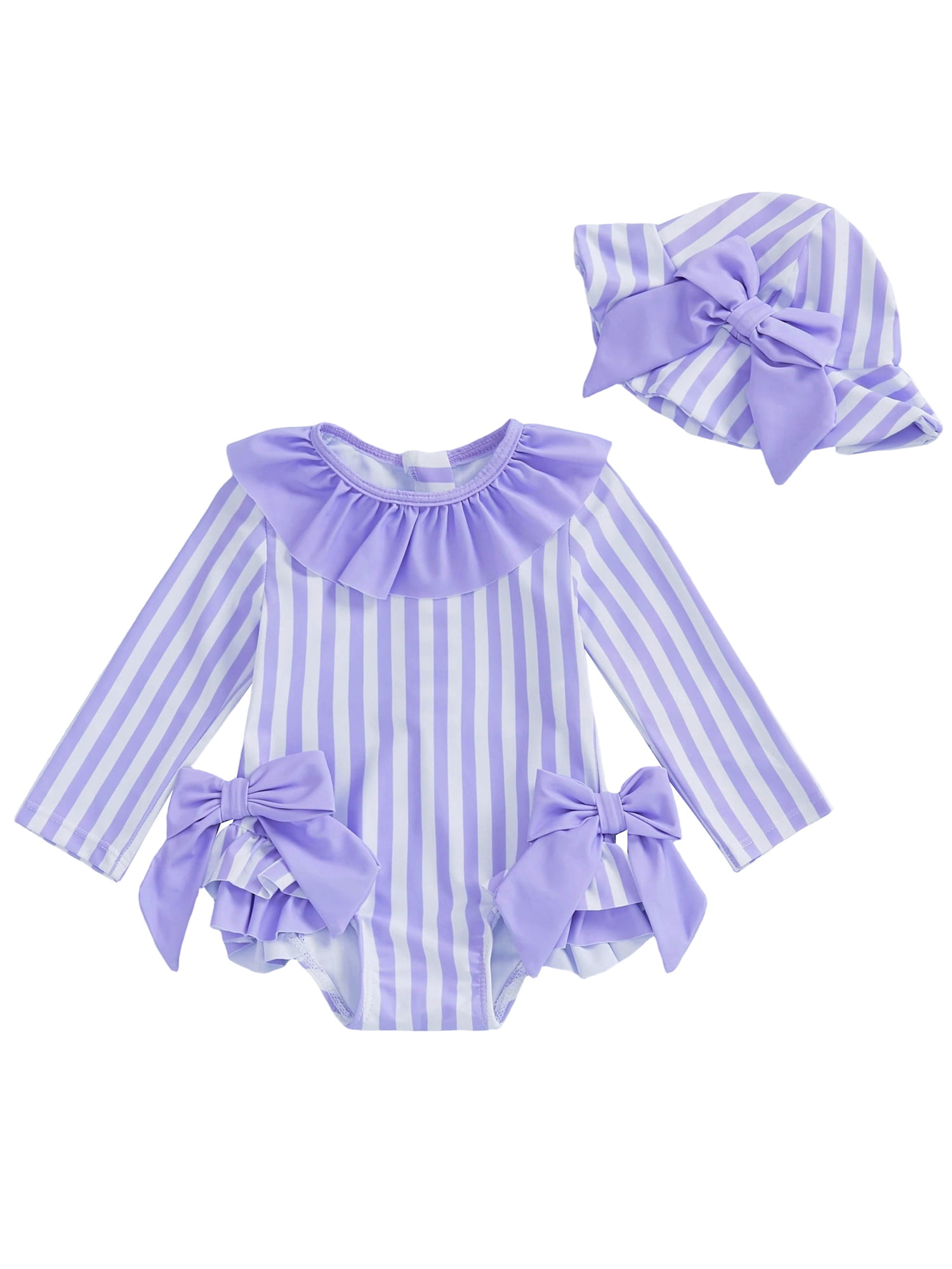 BemeyourBBs Toddler Baby Girls One Piece Swimsuit Infant Girl Bathing ...