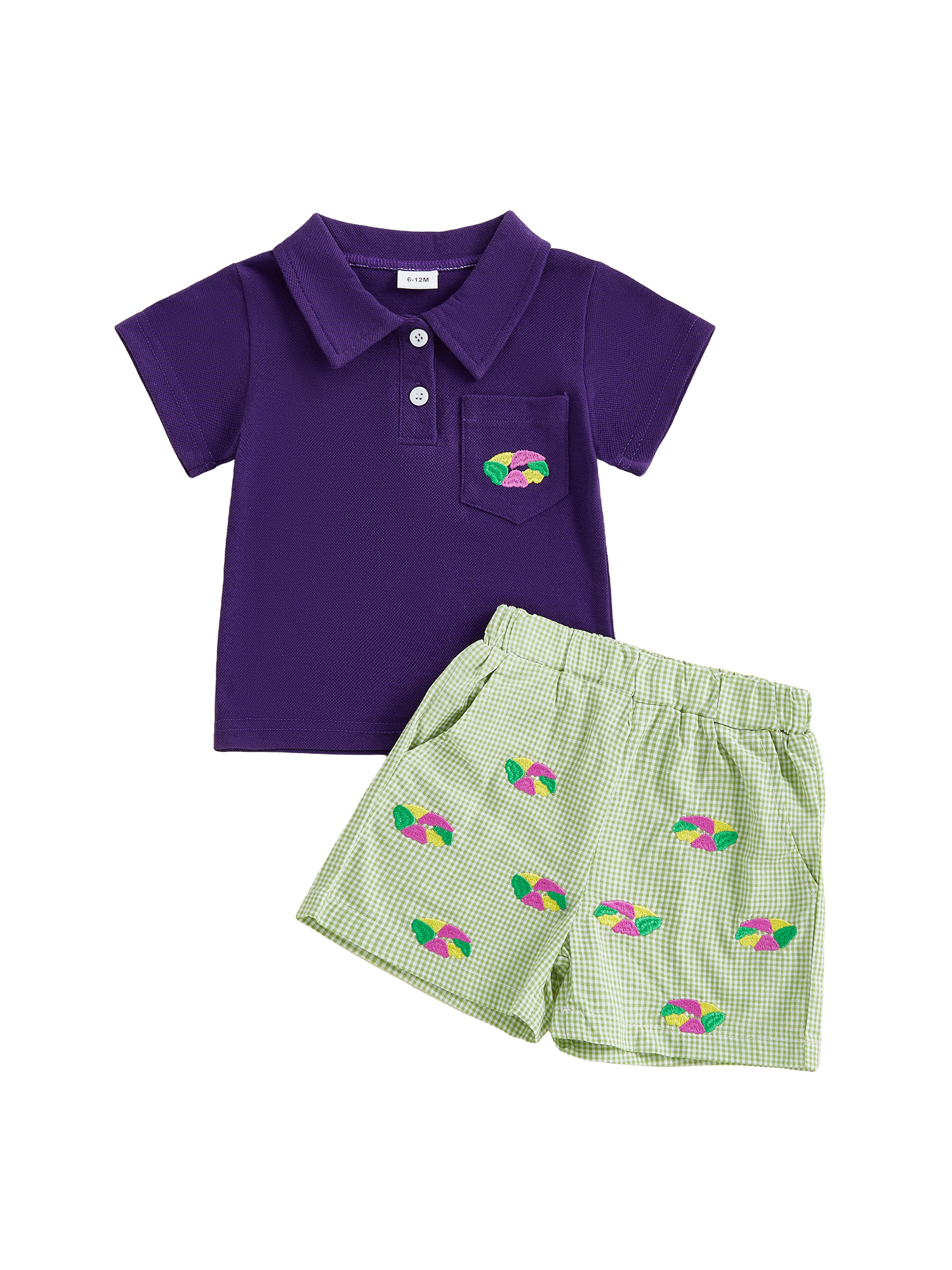 BemeyourBBs Toddler Baby Mardi Gras Outfits Spring Summer Clothes ...