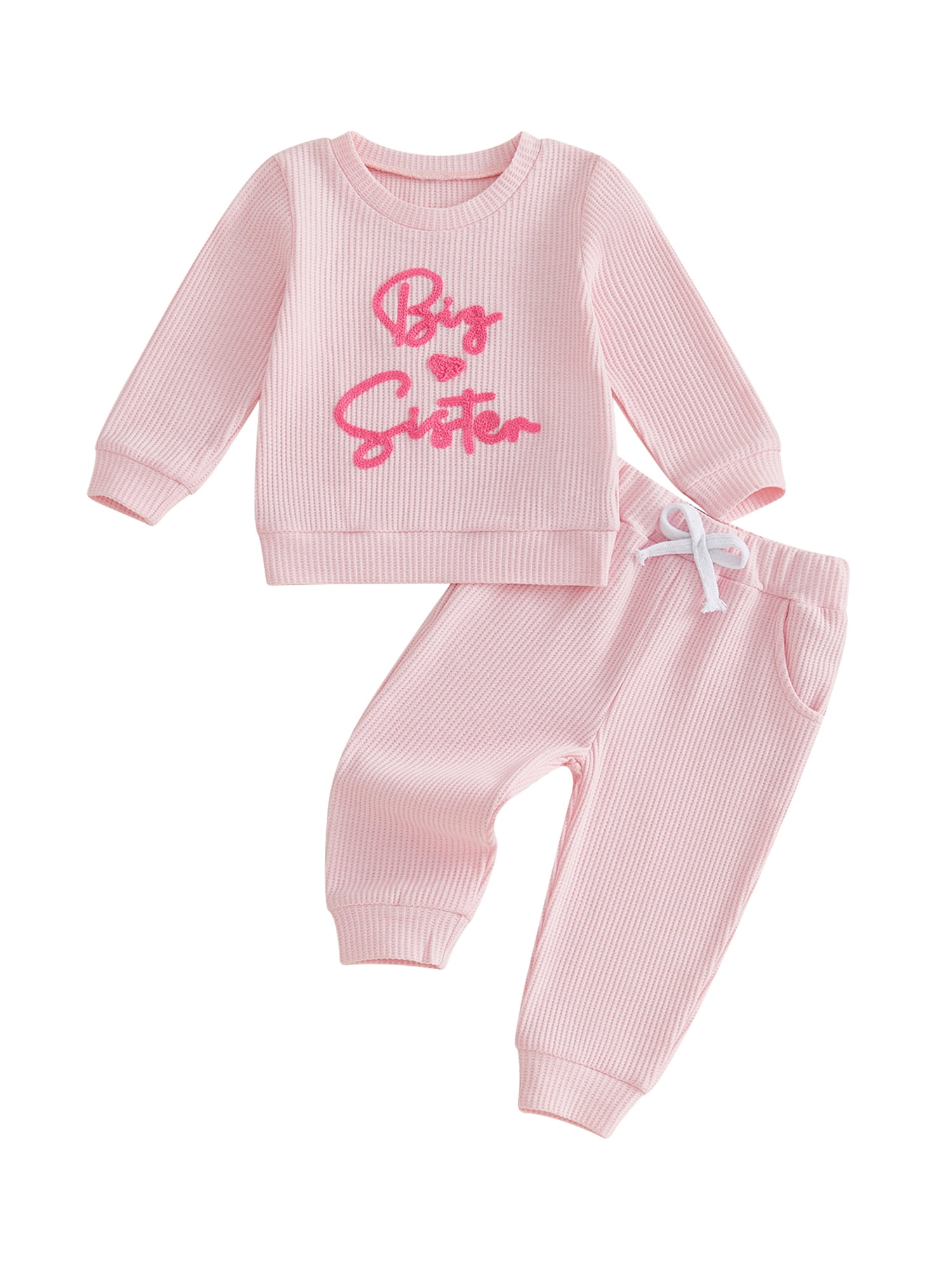 BemeyourBBs Toddler Girl Boy Big Cousin Big Sister Outfit Spring Fall ...