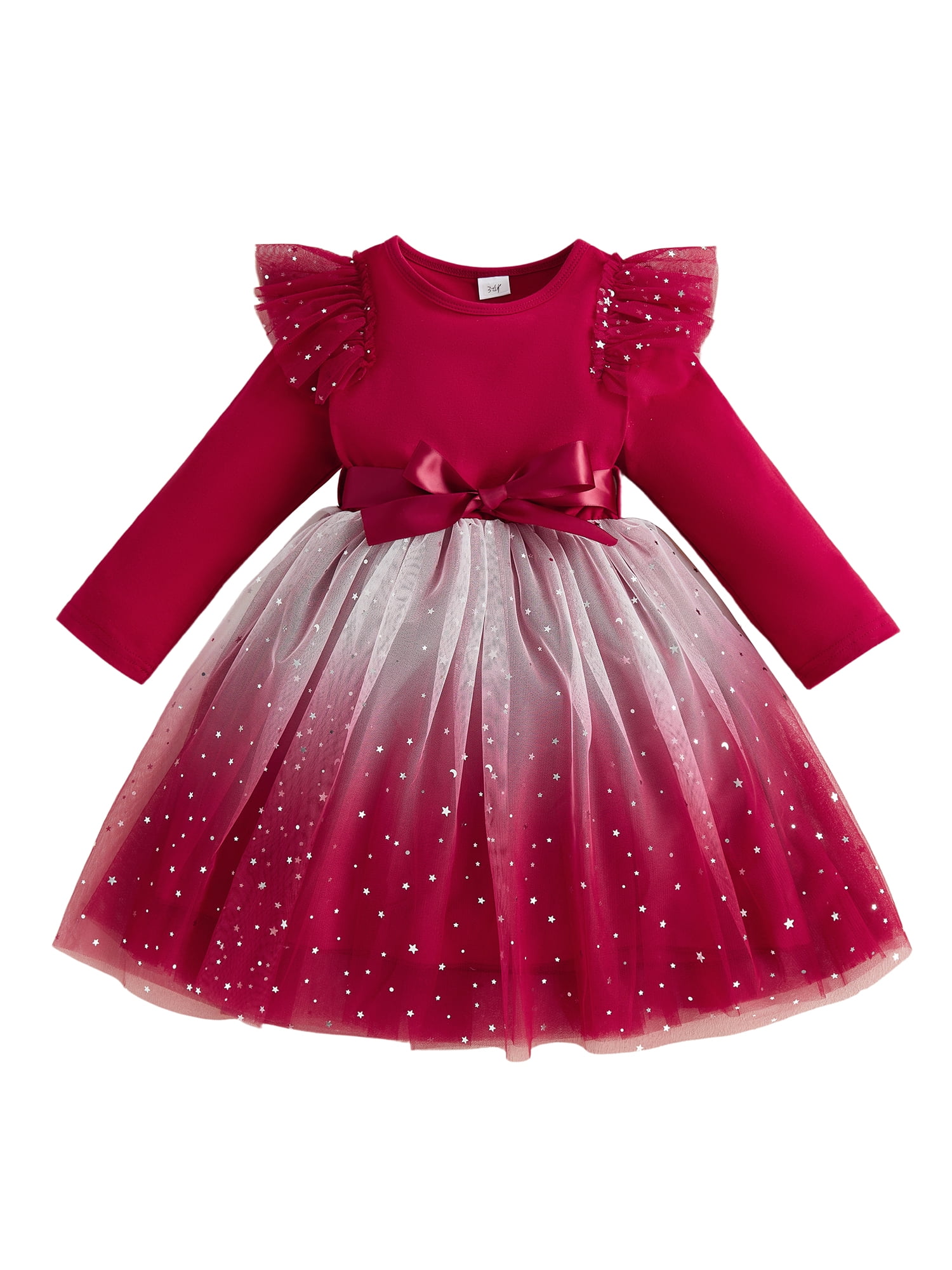 BemeyourBBs Toddler Girl Tutu Dress Christmas Valentines Day Dress ...