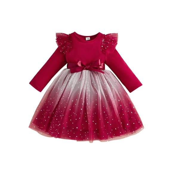BemeyourBBs Toddler Girl Tutu Dress Christmas Valentines Day Dress ...