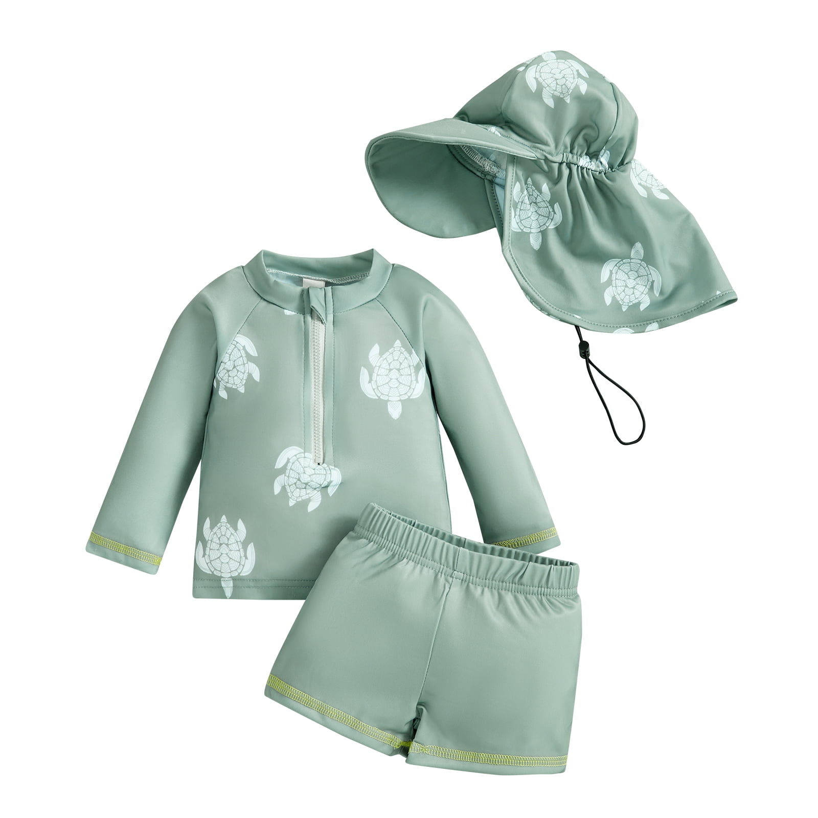 BemeyourBBs Toddlers Baby Boys 3 Piece Swimsuit Infant Bathing Suit ...