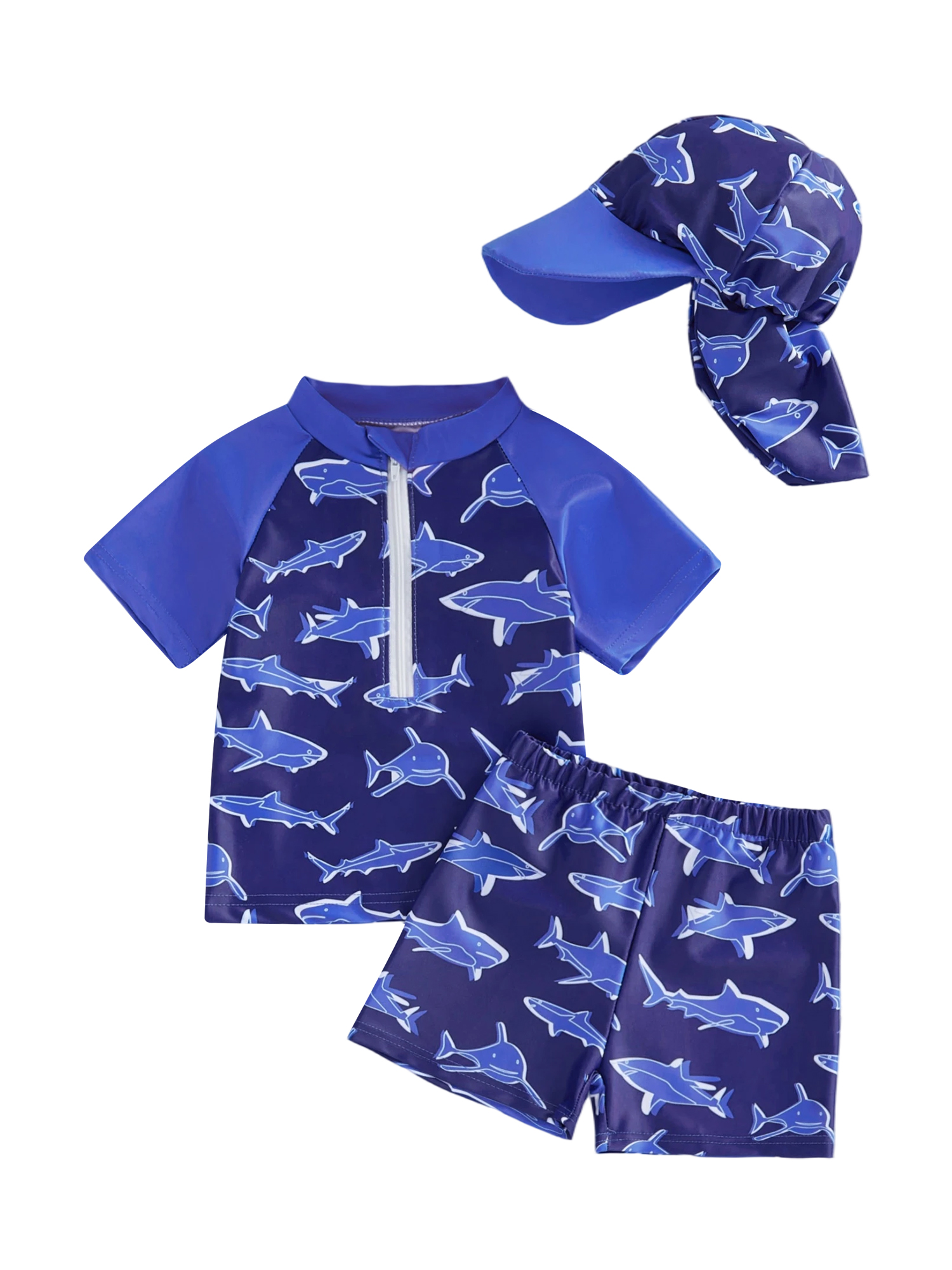 BemeyourBBs Toddlers Baby Boys 3 Piece Swimsuit Infant Bathing Suit ...