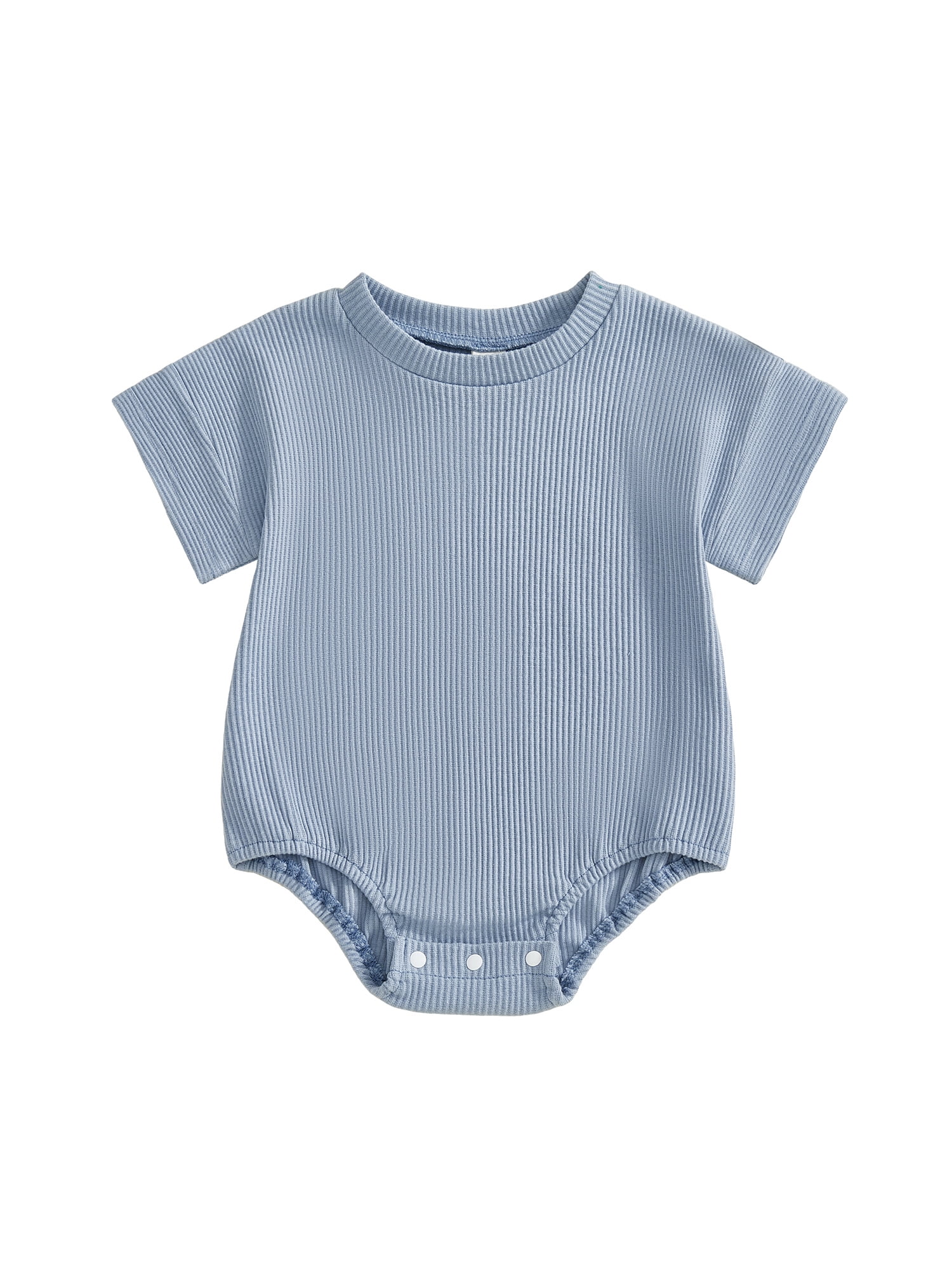 BemeyourBBs Unisex Newborn Infant Baby Boy Girl Bubble Romper Ribbed ...