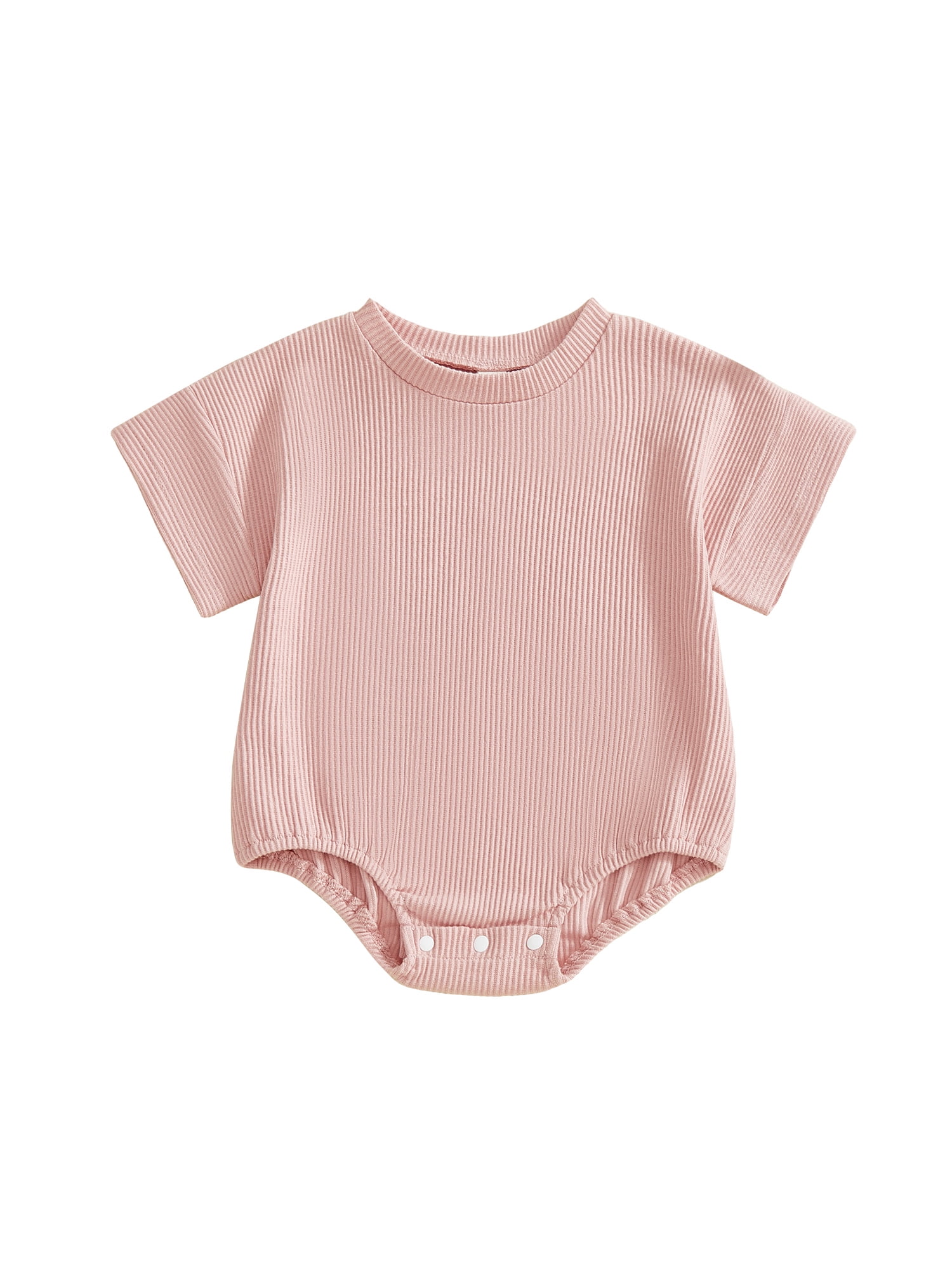 BemeyourBBs Unisex Newborn Infant Baby Boy Girl Bubble Romper Ribbed ...
