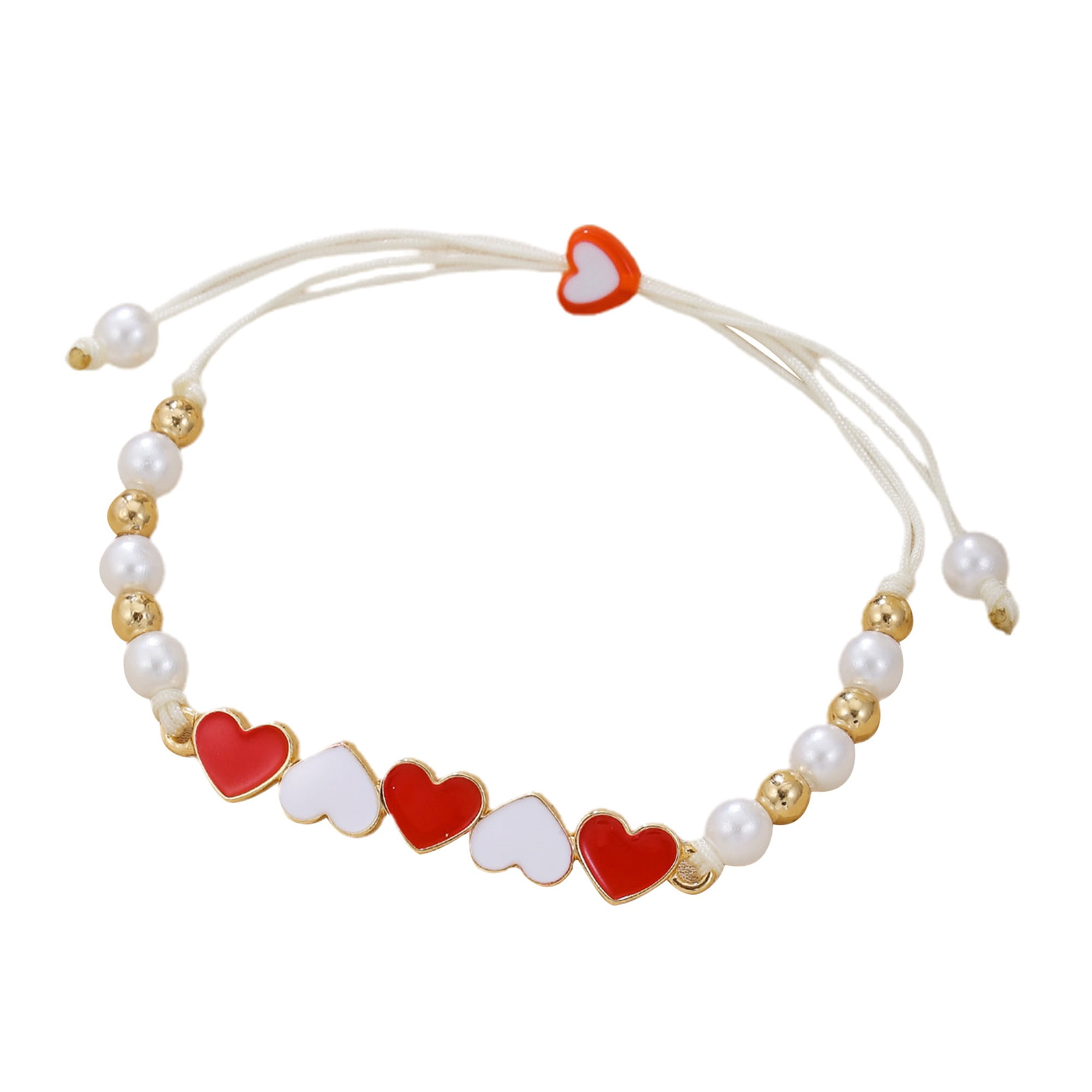 BemeyourBBs Valentine's day Bracelet for Women Love Heart Valentine's ...
