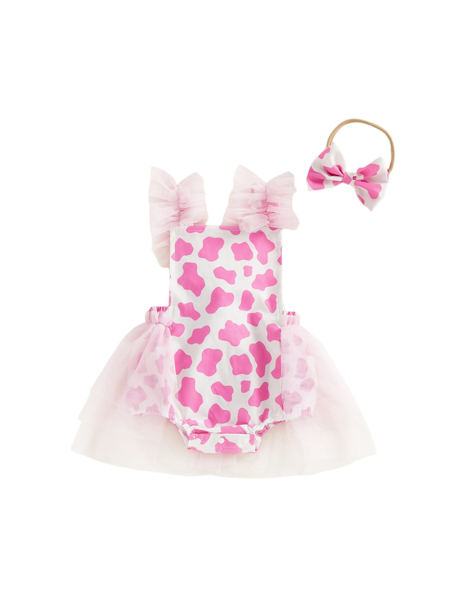 BemeyourBBs Western Baby Girl Summer Clothes Cowgirl Outfit Romper ...