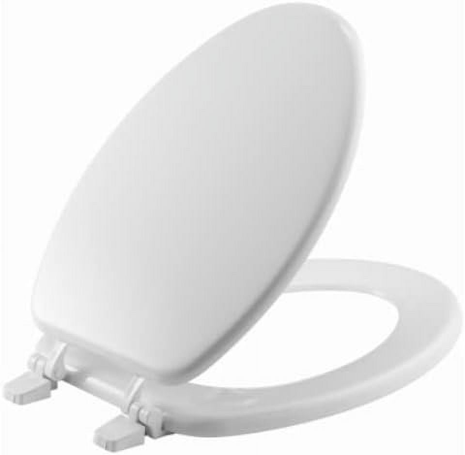 Bemis 166TT 000 Elongated Toilet Seat, White Molded Wood - Quantity 1 ...