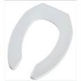 Bemis 1955SSCT000 Elongated Open Front Toilet Seat,White - Walmart.com