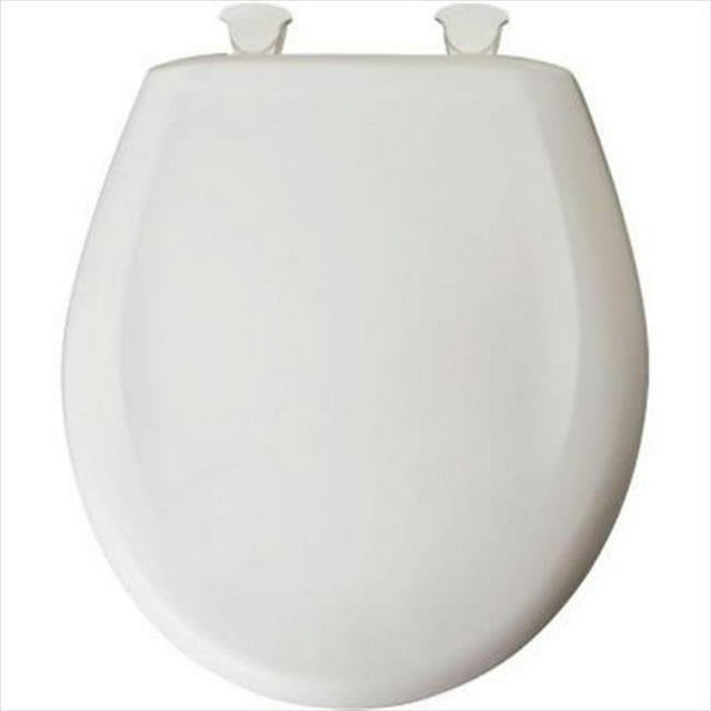 Bemis 200SLOWT Lift-Off Plastic Round Slow-Close Toilet Seat, Available ...