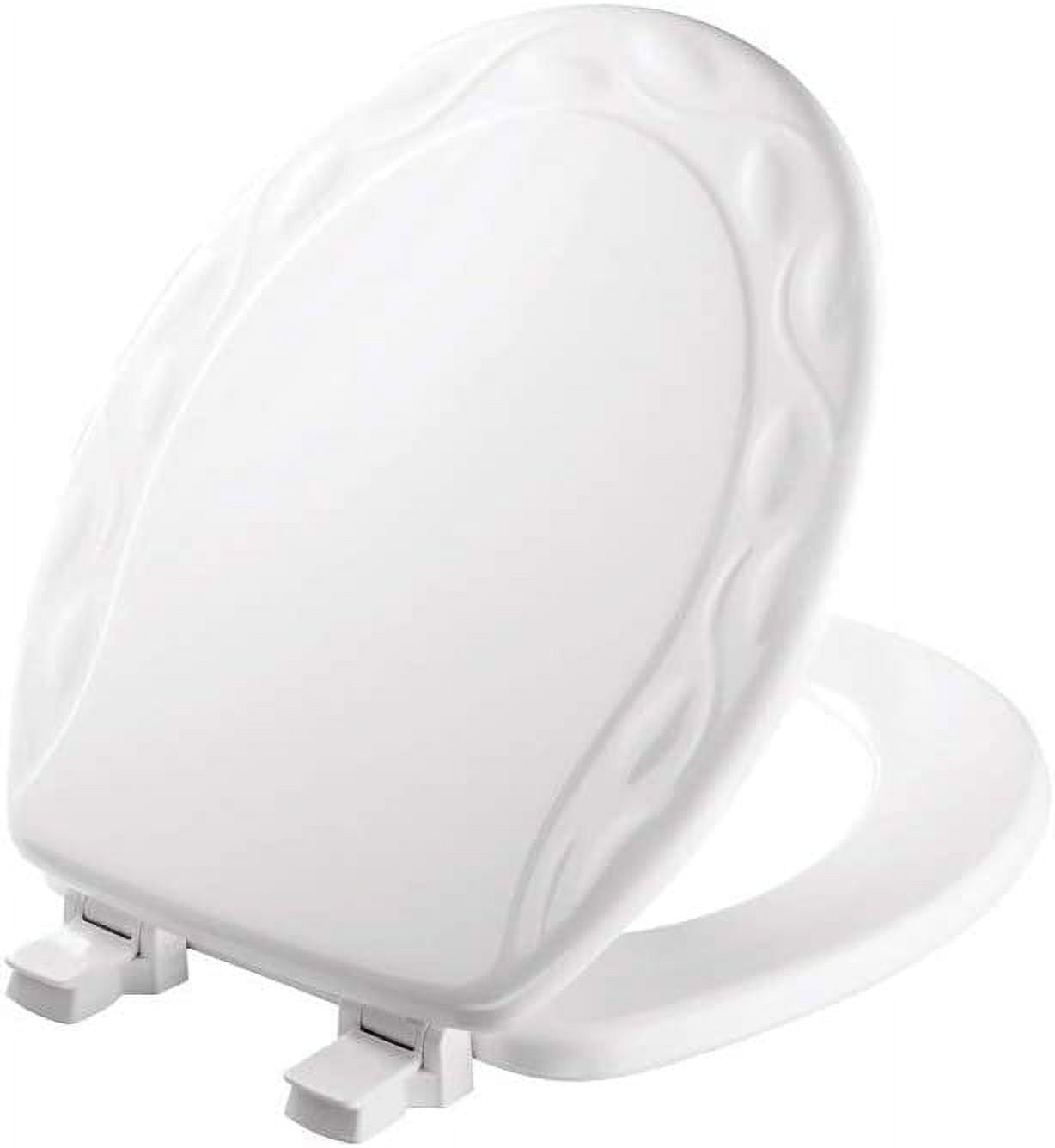 Bemis 34EC 000 Mayfair Commercial Round Plastic Seat, Closed Front with ...