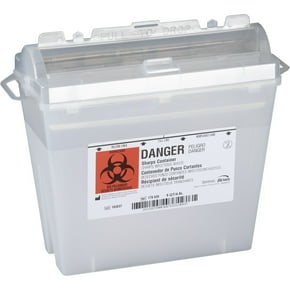 Wall Mounted Sharps Container