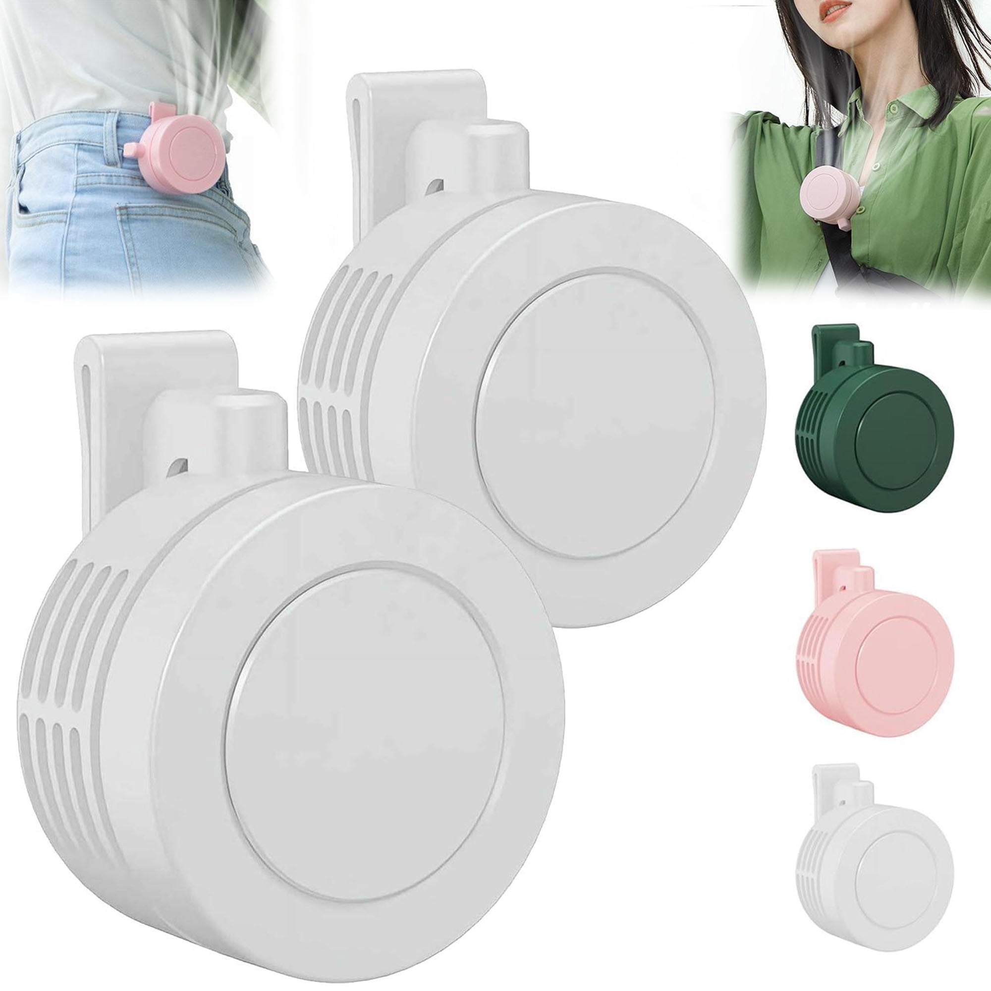 Bemmby Breezeclip Aerio Clip on Fan for Shirt, Portable Silent Mini ...