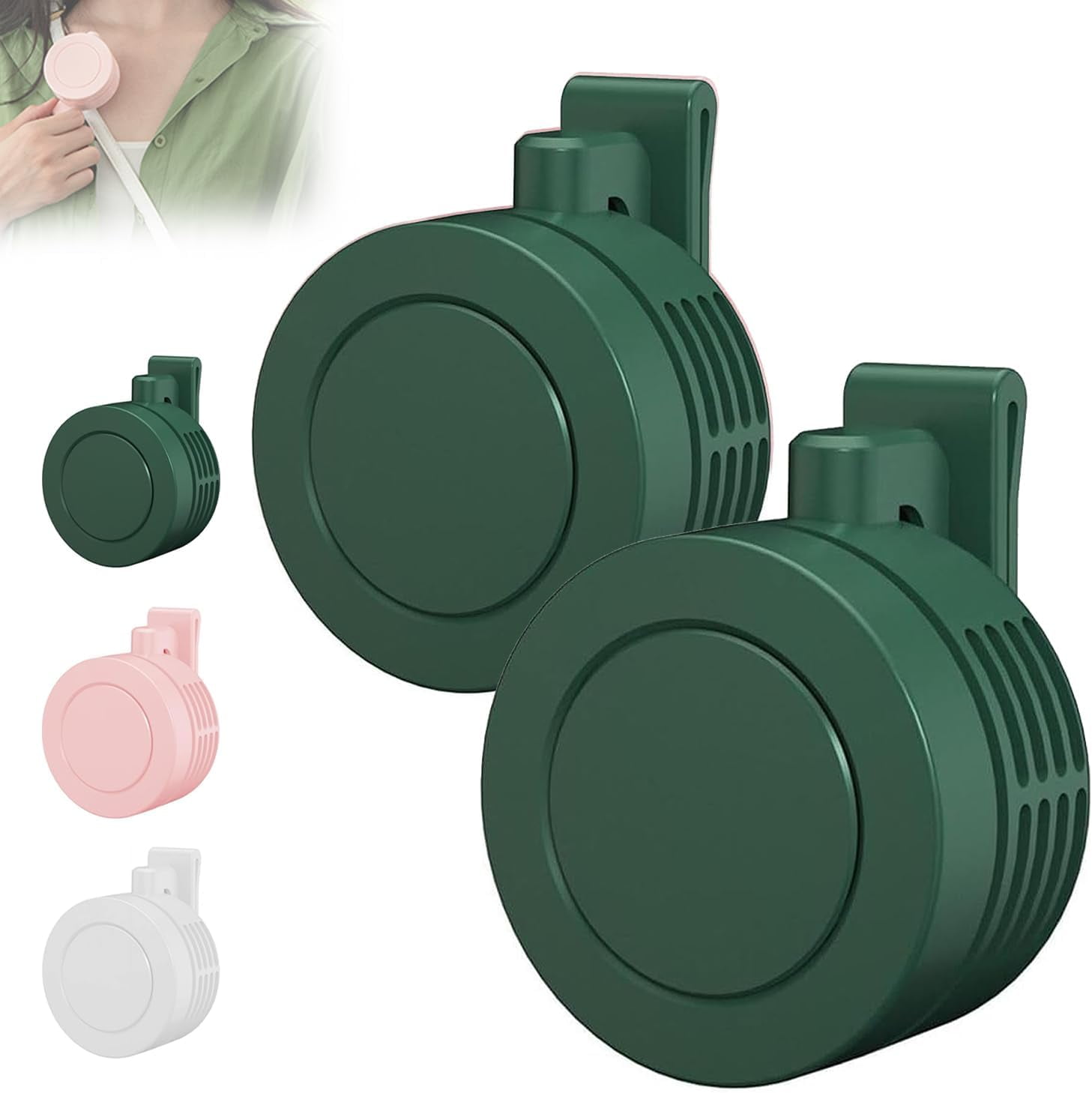 Bemmby Breezeclip Aerio Clip on Fan for Shirt, Portable Silent Mini ...