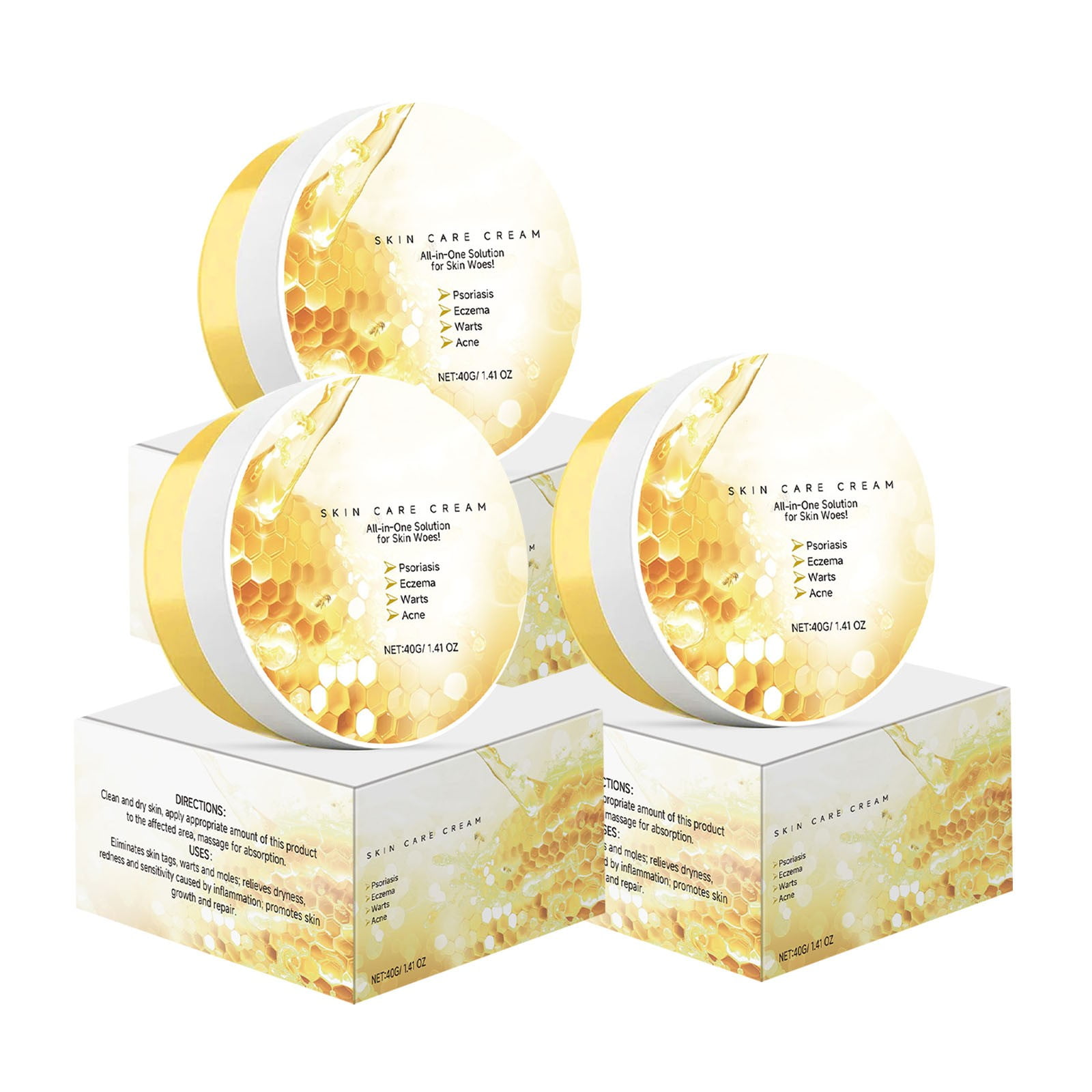 Bemona 3pcs Bee Vénom Skin Cream,Effectively Reduce Skin Blemishes And ...