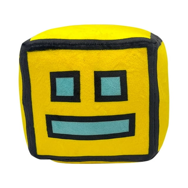 Bemona Geometry Dash Plush Geometry Sprint Game Plush Toy Doll ...
