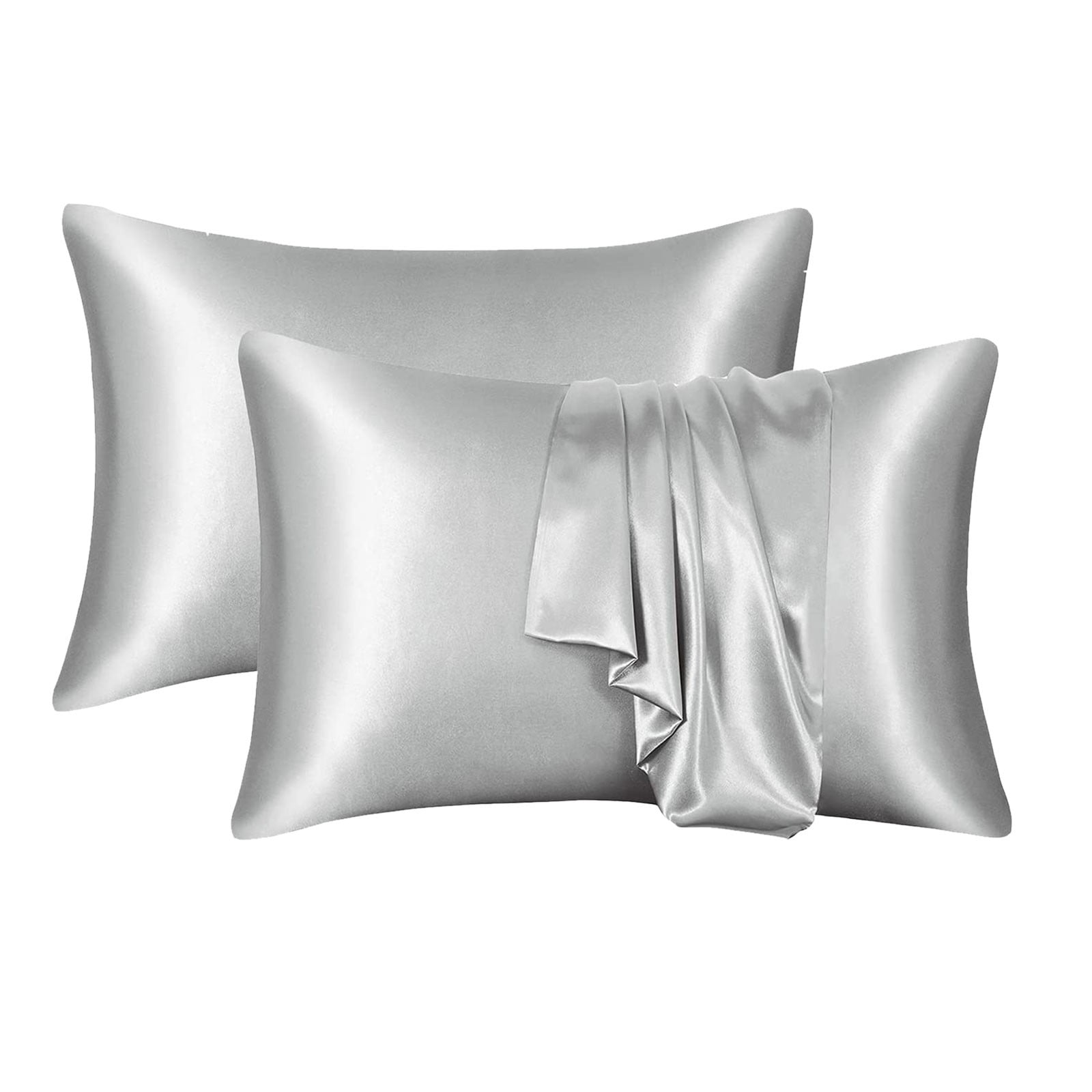 Bemona Satin Pillowcase Set Of 2 - 20*26"Silky Pillow Cases For Hair ...