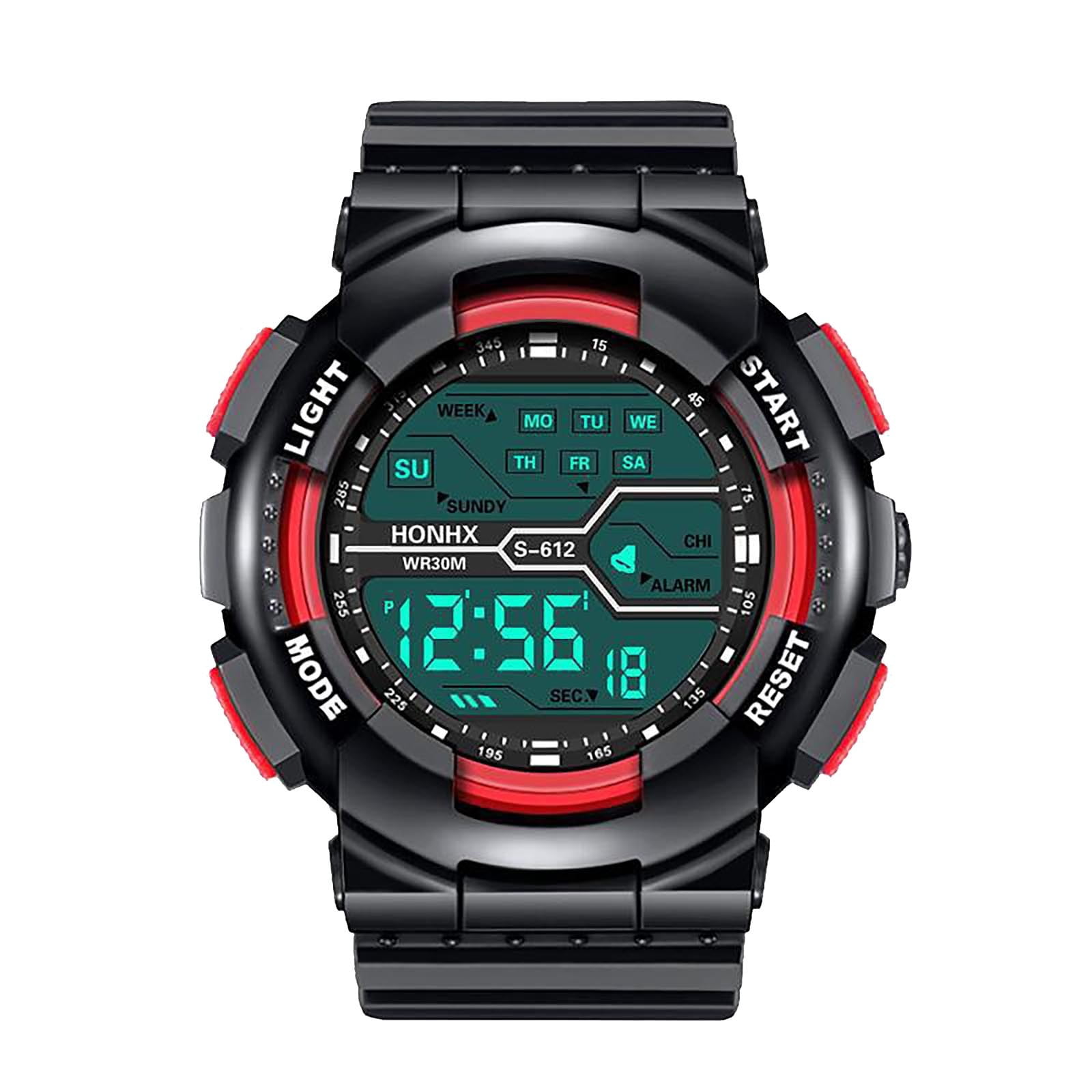 Bemona Sport Watch Luxury Mens Digital LED Watch Date Sport Men Outdoor ...