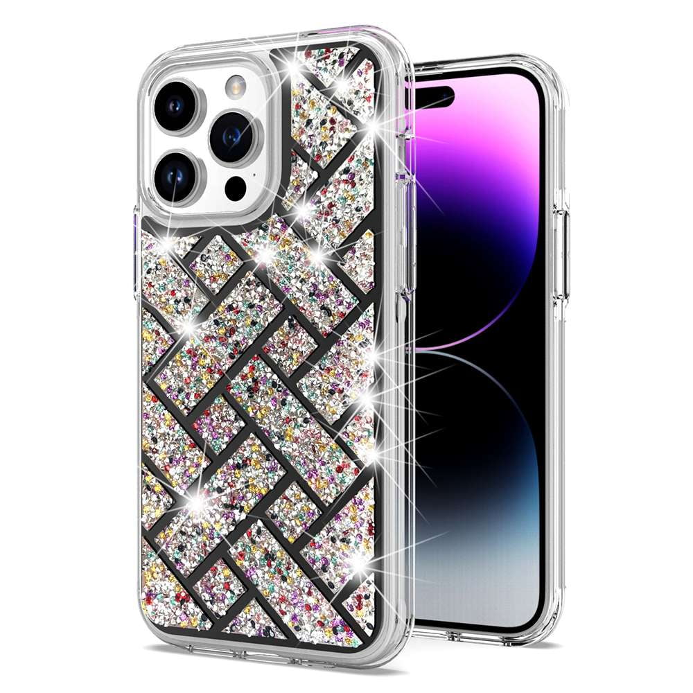 Bemz Bling Case for iPhone 15 Pro Max, Diamond Glitter Sparkle Dual ...