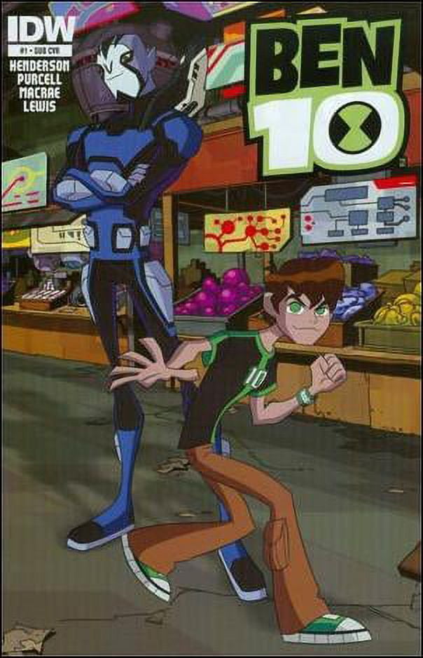 Ben 10 #1A VF ; IDW Comic Book - Walmart.com