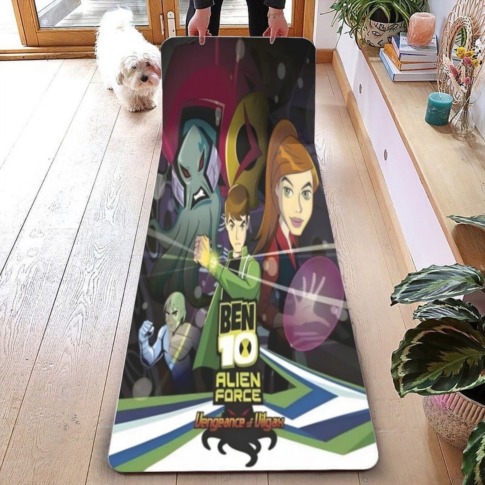 Ben 10 Alien Force yoga mat offers comfortable sBen 10 Alien Forceport ...