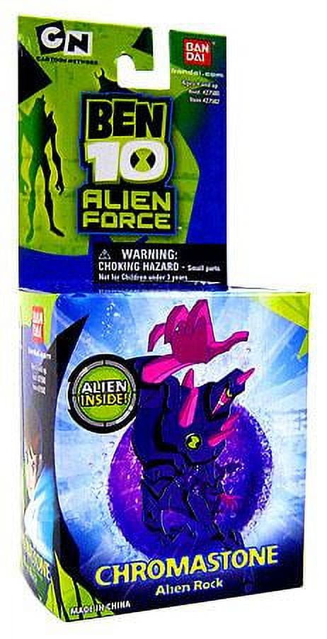Ben 10 Alien Rock Chromastone Mini Figure - Walmart.com