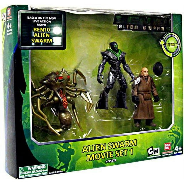 Ben 10 Alien Swarm Movie Set 1 Action Figure Set - Walmart.com