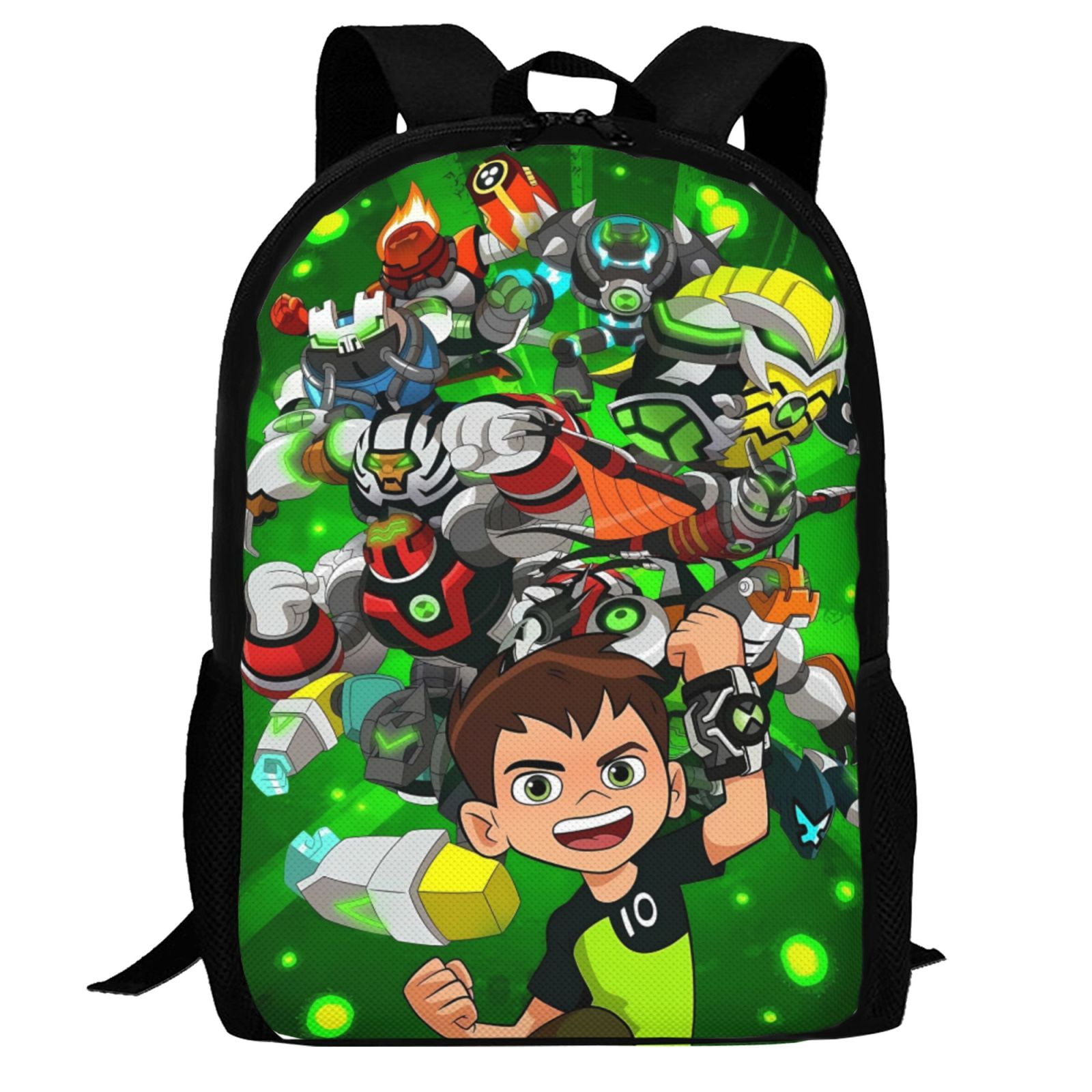 Ben-10 Backpack, Unisex Large Capacity Daypacks, Casual Lightweight ...