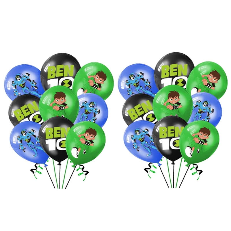 Ben 10 Balloons Party Supplies Birthday Favors Decorations Decor Kit ...