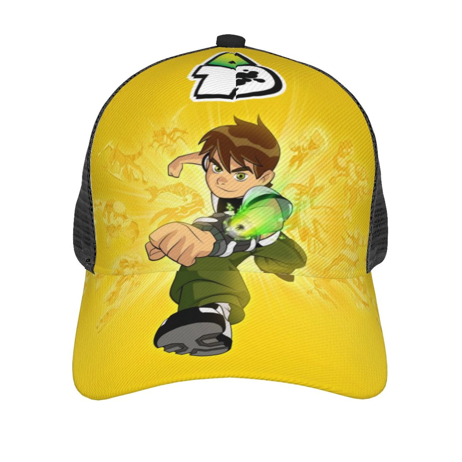 Ben-10 Baseball Cap Trucker Hat Mesh Ball Curved Brim Snapback Hat ...