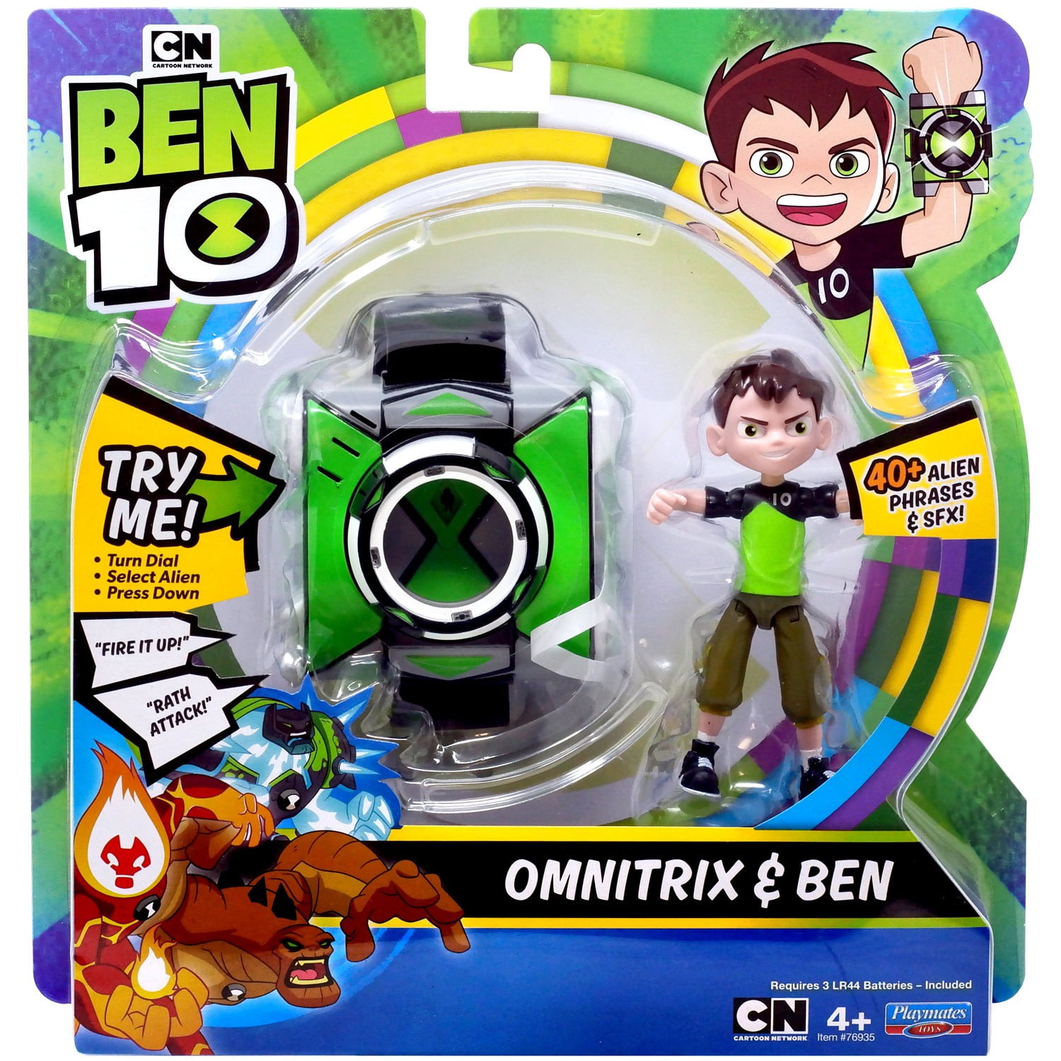 Ben 10 Basic Omnitrix & Ben Roleplay Toy & Action Figure - Walmart.com