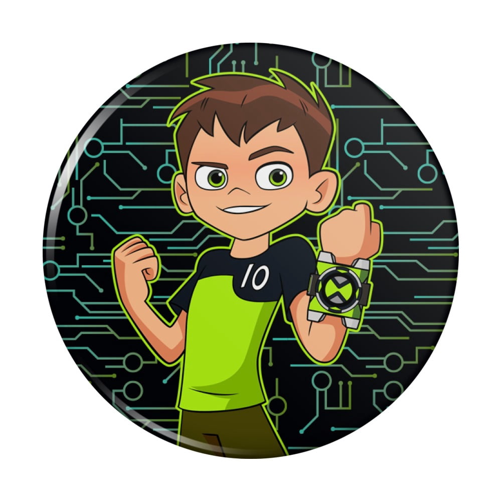 Ben 10 Ben Tennyson Pinback Button Pin - Walmart.com