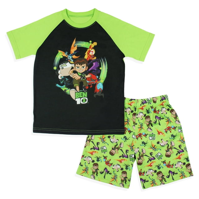 Ben 10 Boys' Cartoon TV Series Omnitrix Characters Aliens Sleep Pajama ...