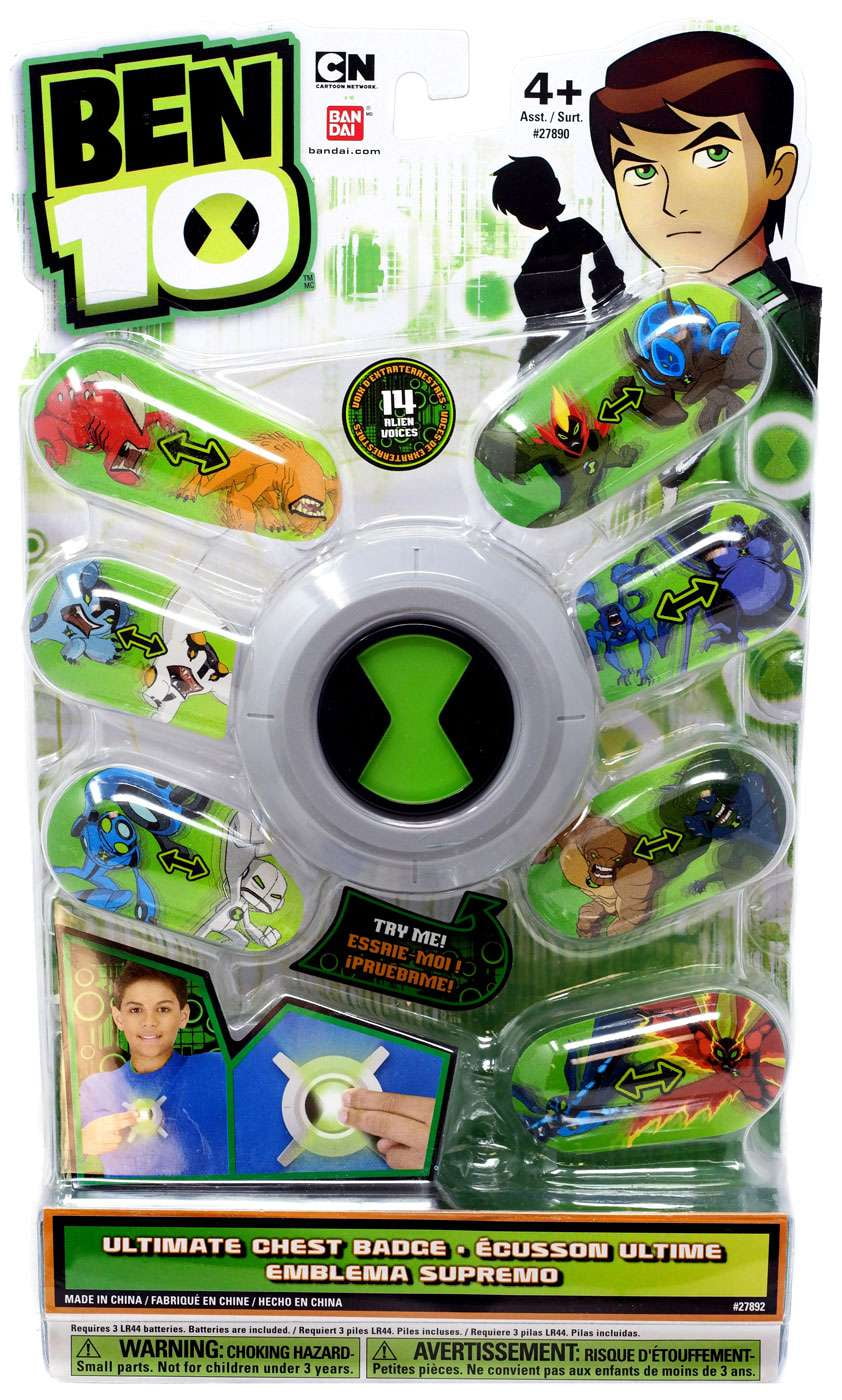 Ben 10 Chest Badge Ultimatrix Multi-Colored - Walmart.com