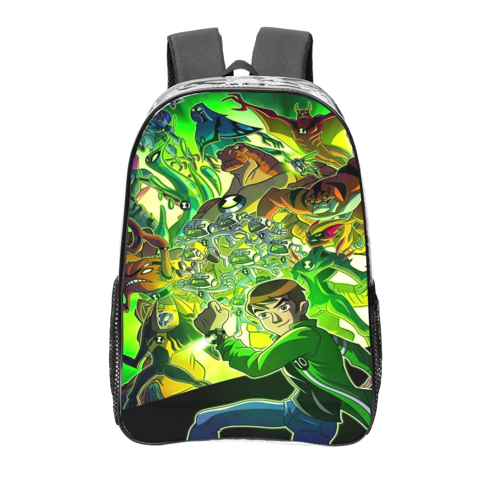 Ben 10 Clear Backpack 16 Inch Large Capacity PVC Transparent Laptop ...