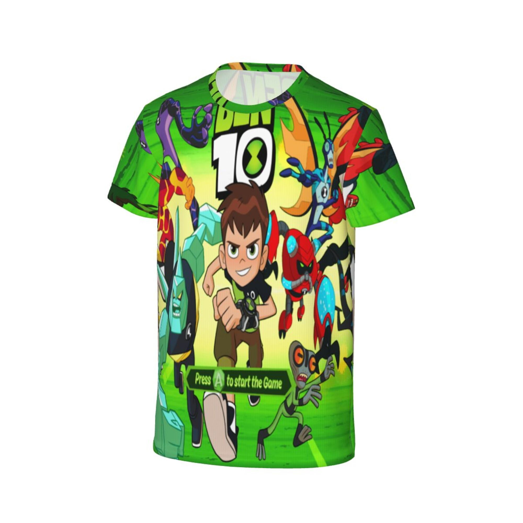 Ben 10 Crew Neck Short Sleeve Youth Large - Walmart.com