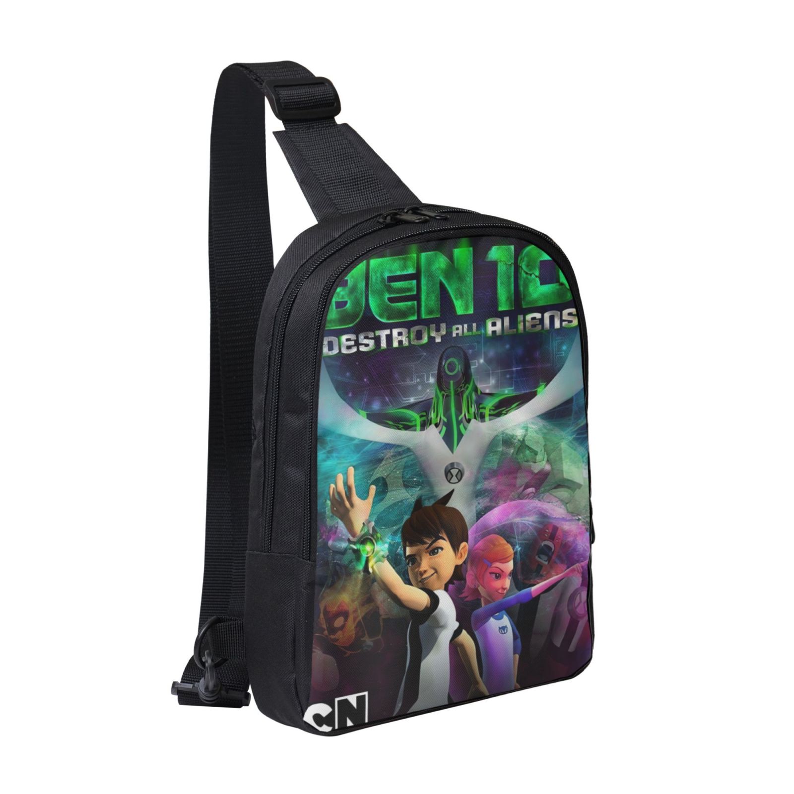 Ben 10 Crossbody Sling Bag for Adults – Compact Chest Backpack for ...