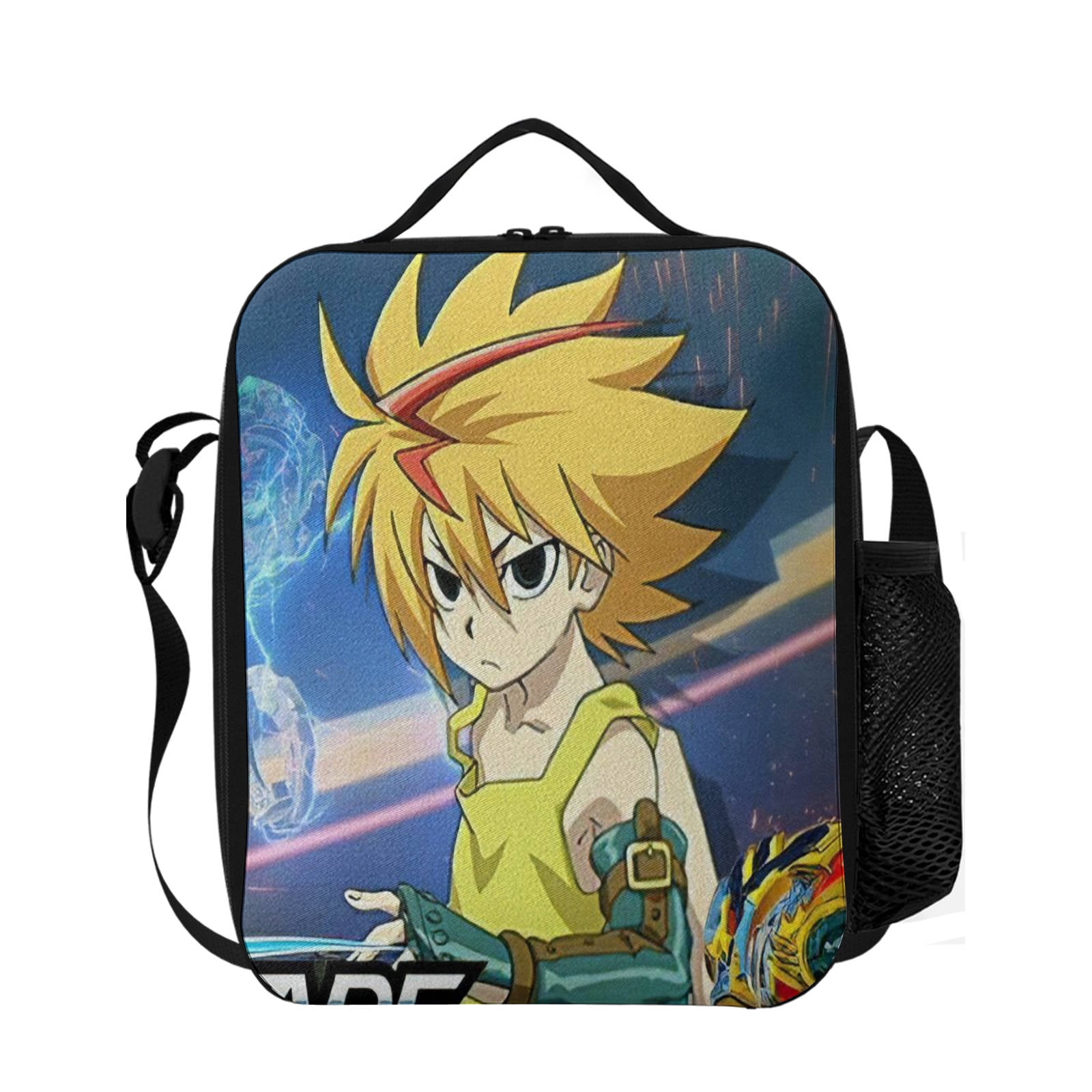 Ben_10 Diagonal lunch bag Reusable Portable Insulated Lunch Outdoor ...