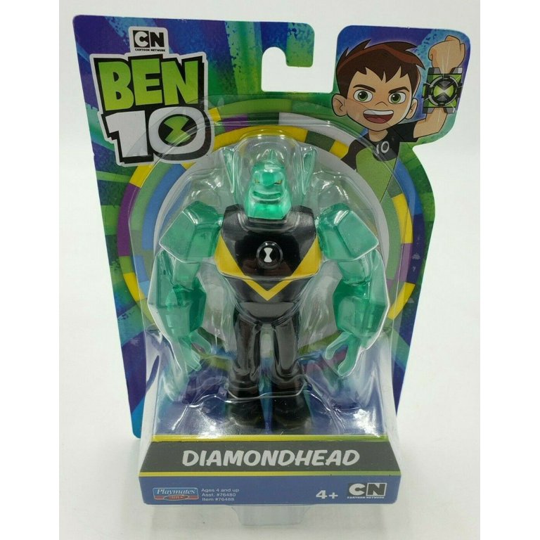Playmates Ben10 Omnitrix Headblast Diamondhead Ben Tennyson, 55% OFF
