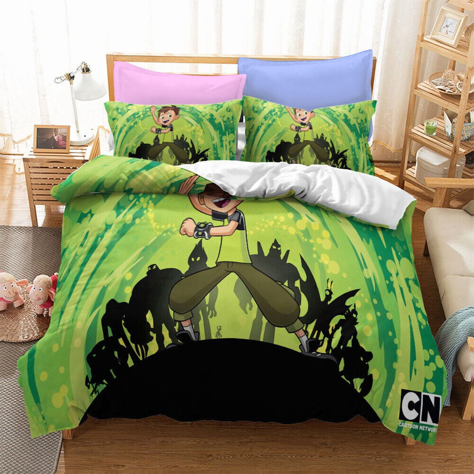 Ben-10 Duvet Cover Print Duvet Cover Ben-10 Comforter Cover Bedroom ...