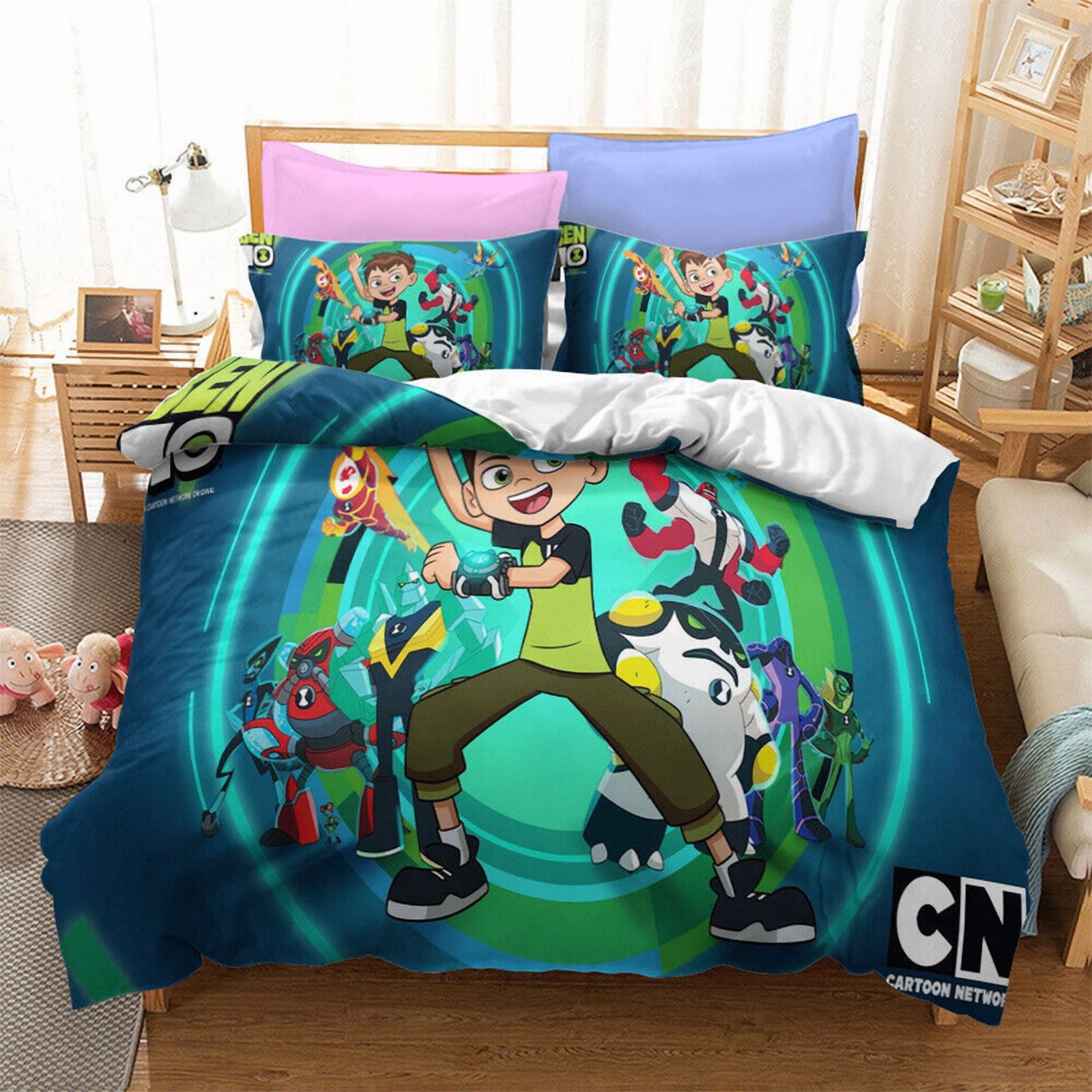 Ben-10 Duvet Cover Print Duvet Cover Ben-10 Comforter Cover Bedroom ...