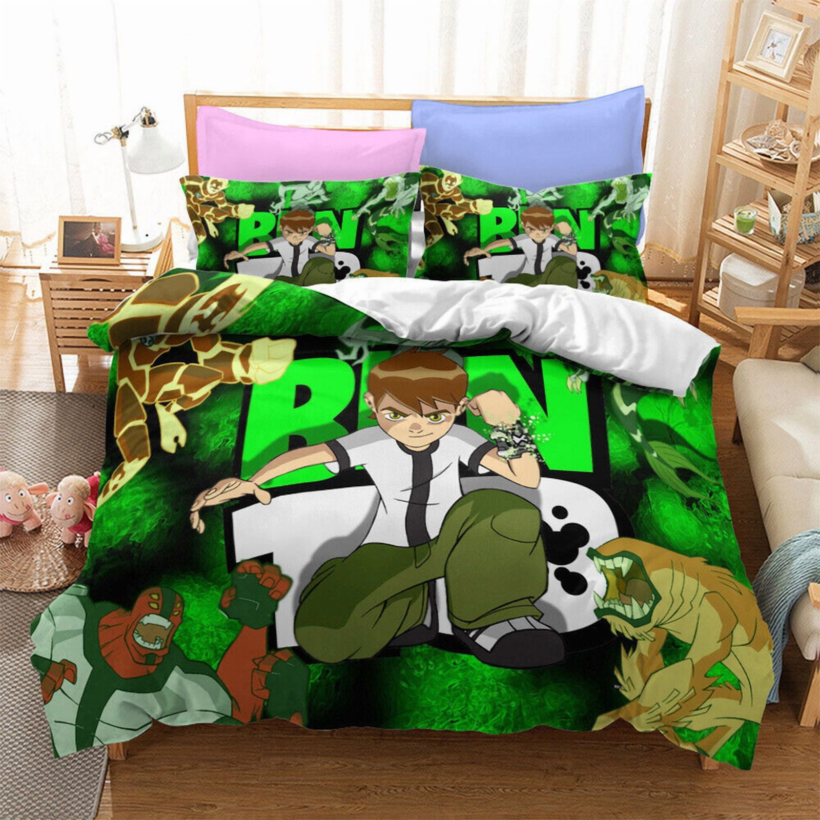 Ben-10 Duvet Cover Print Duvet Cover Ben-10 Comforter Cover Bedroom ...