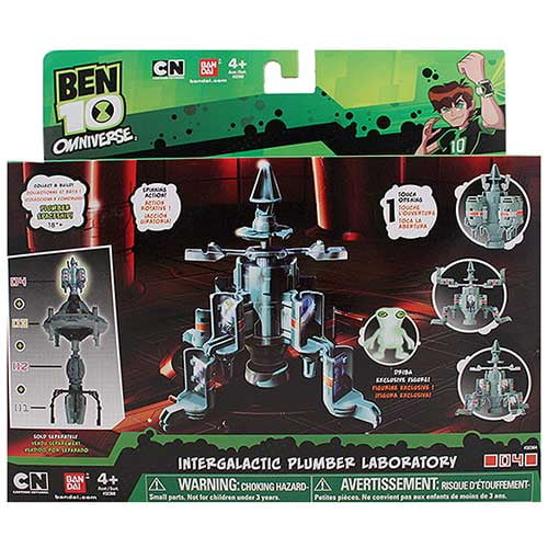 Ben 10 Intergalactic Plumber Laboratory Set [Section 04] - Walmart.com