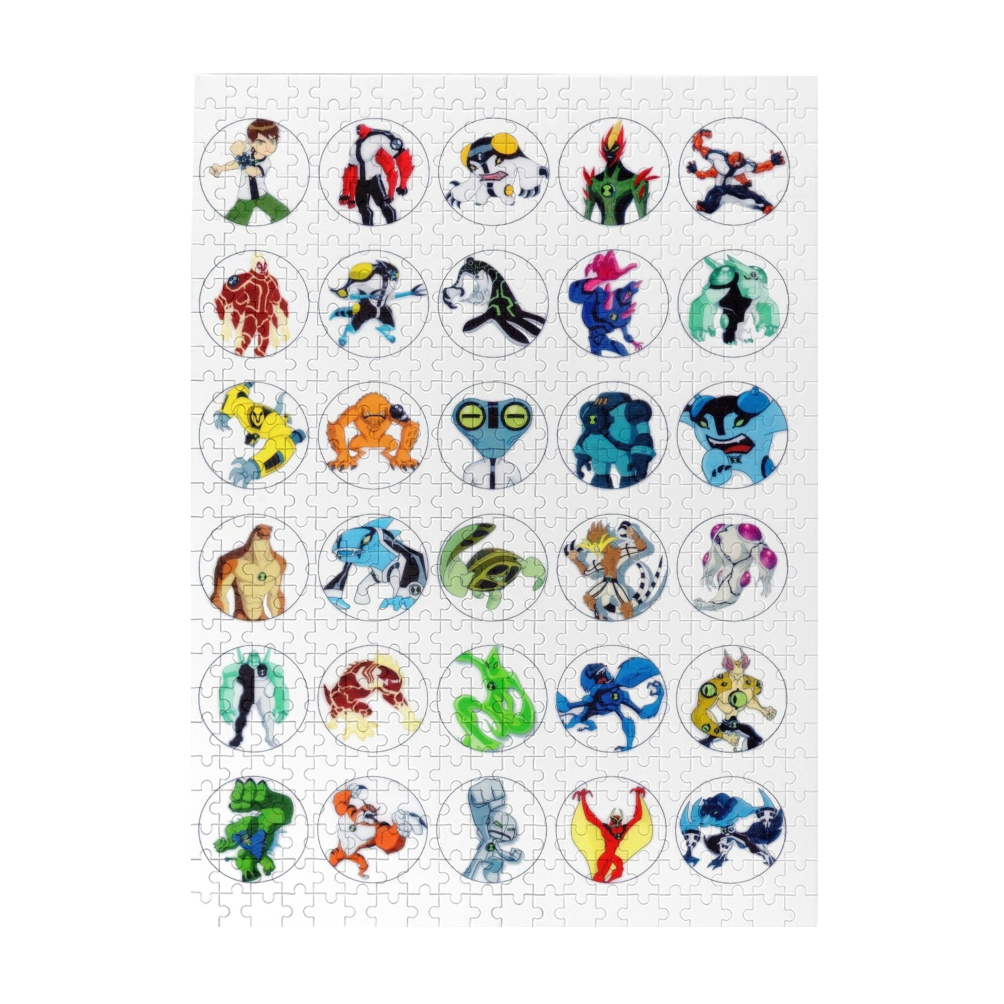 Ben 10 Jigsaw Puzzle for Kids Adults 1000 Piece Challenging Wooden ...