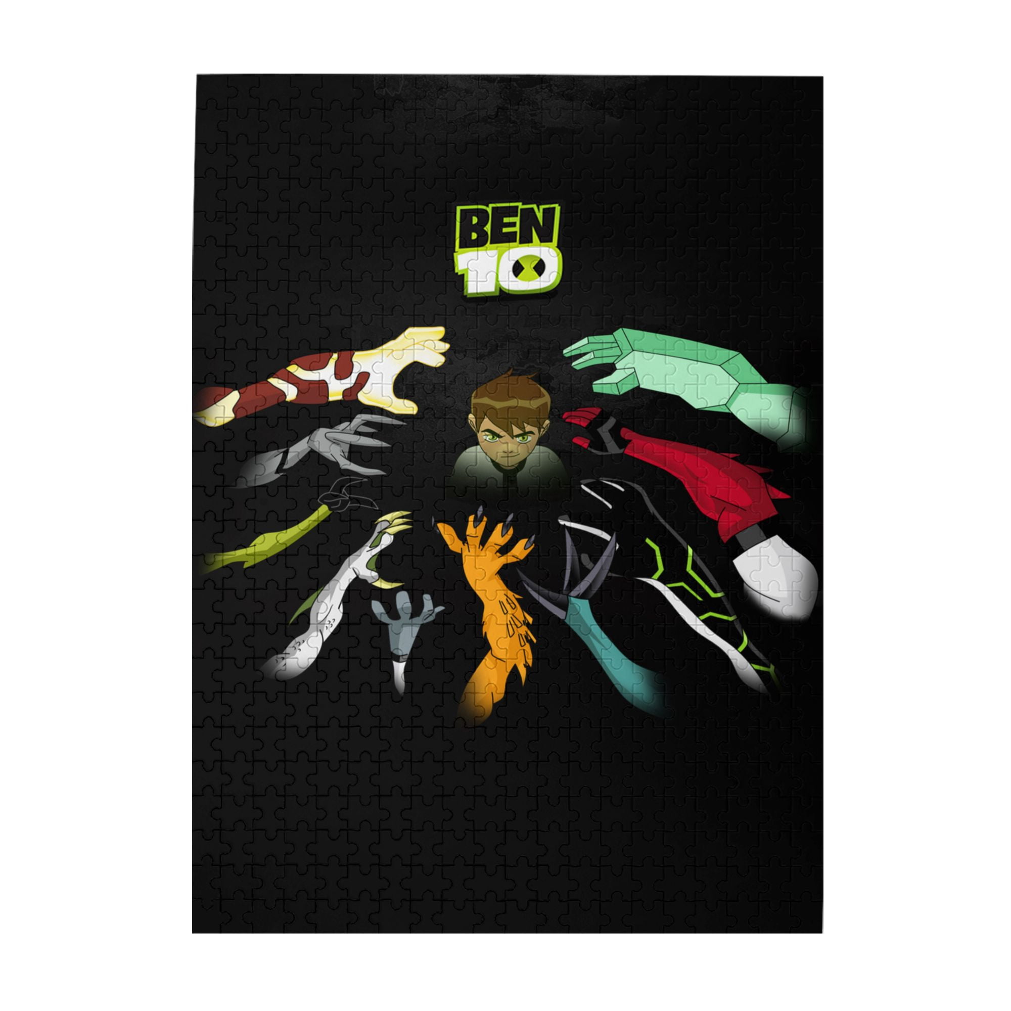 Ben 10 Jigsaw Puzzle for Kids Adults 300 Piece Challenging Wooden ...