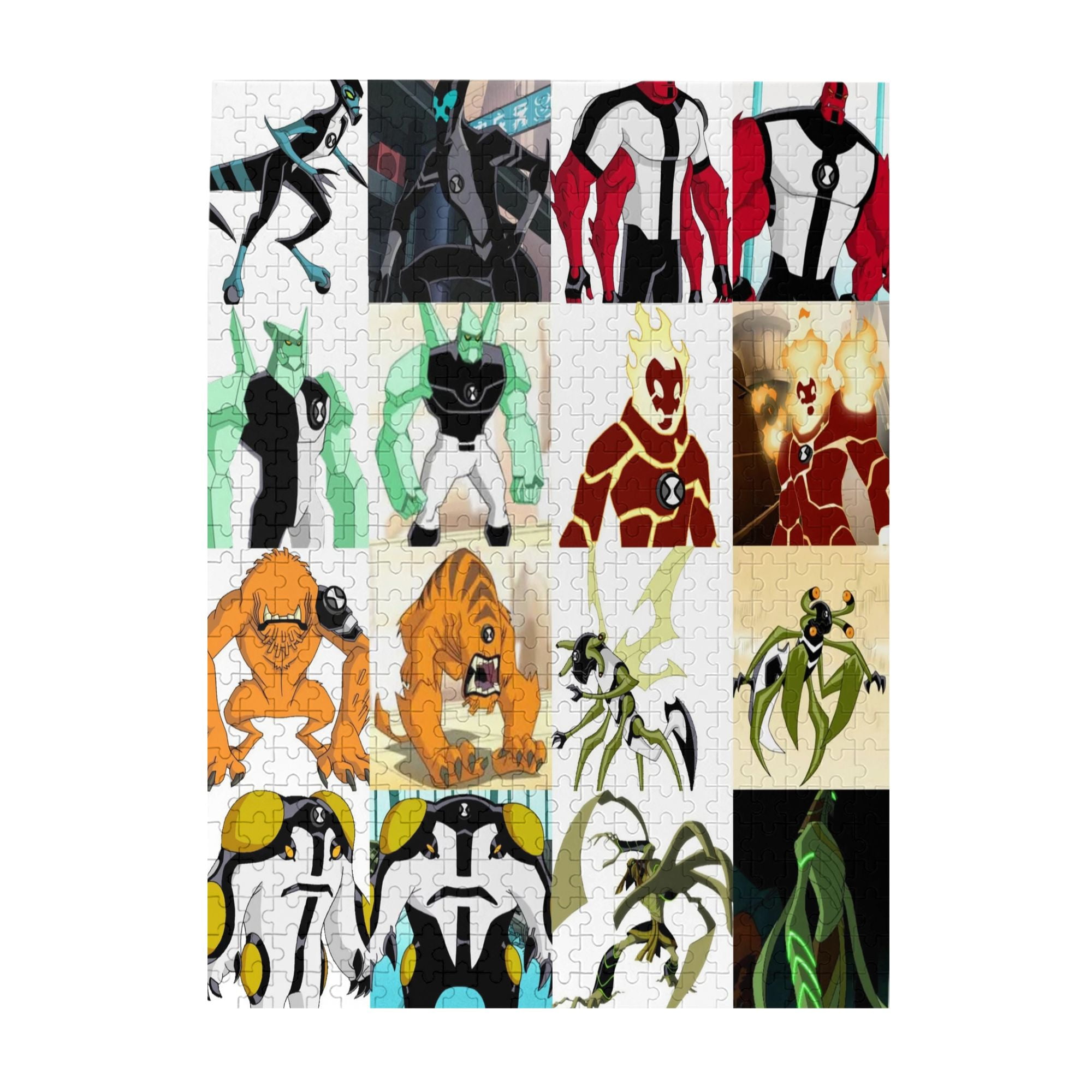 Ben 10 Jigsaw Puzzle for Kids Adults 500 Piece Challenging Wooden ...