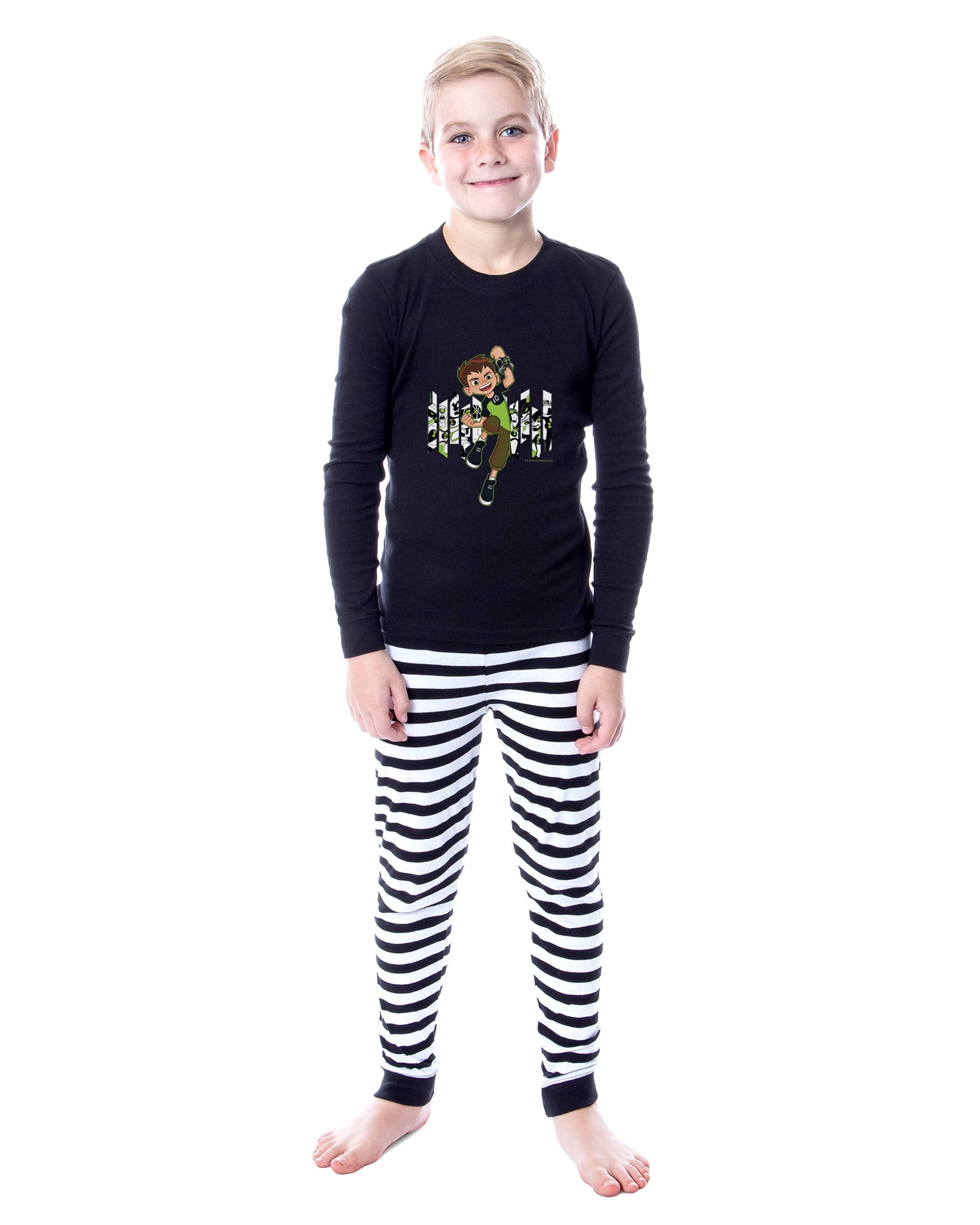 Ben 10 Kids Cartoon TV Series Omnitrix Character Sleep 2-Piece Tight ...