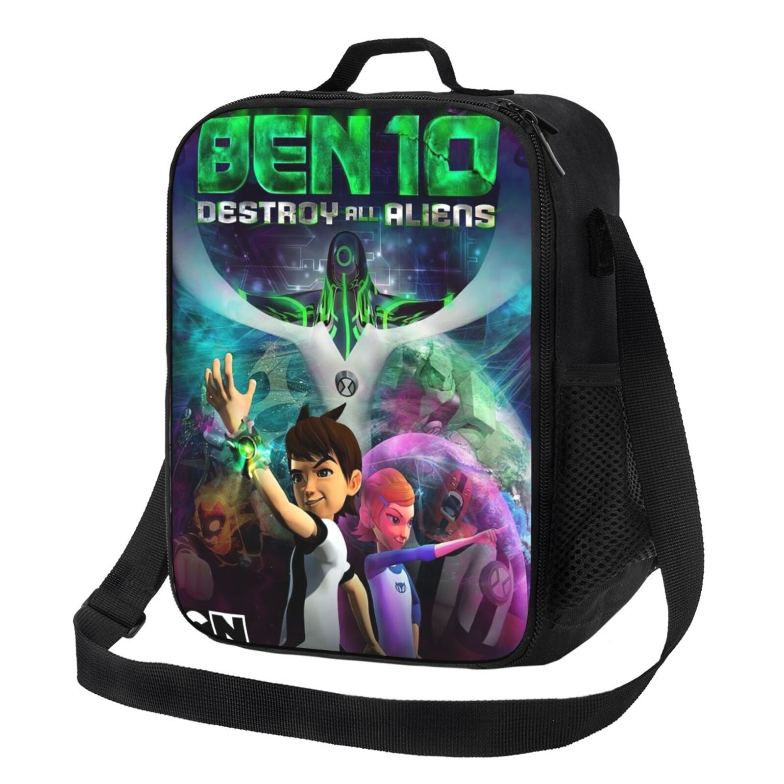 Ben 10 Lunch Bag Thermal Tote with Shoulder Strap for Adults, Perfect ...